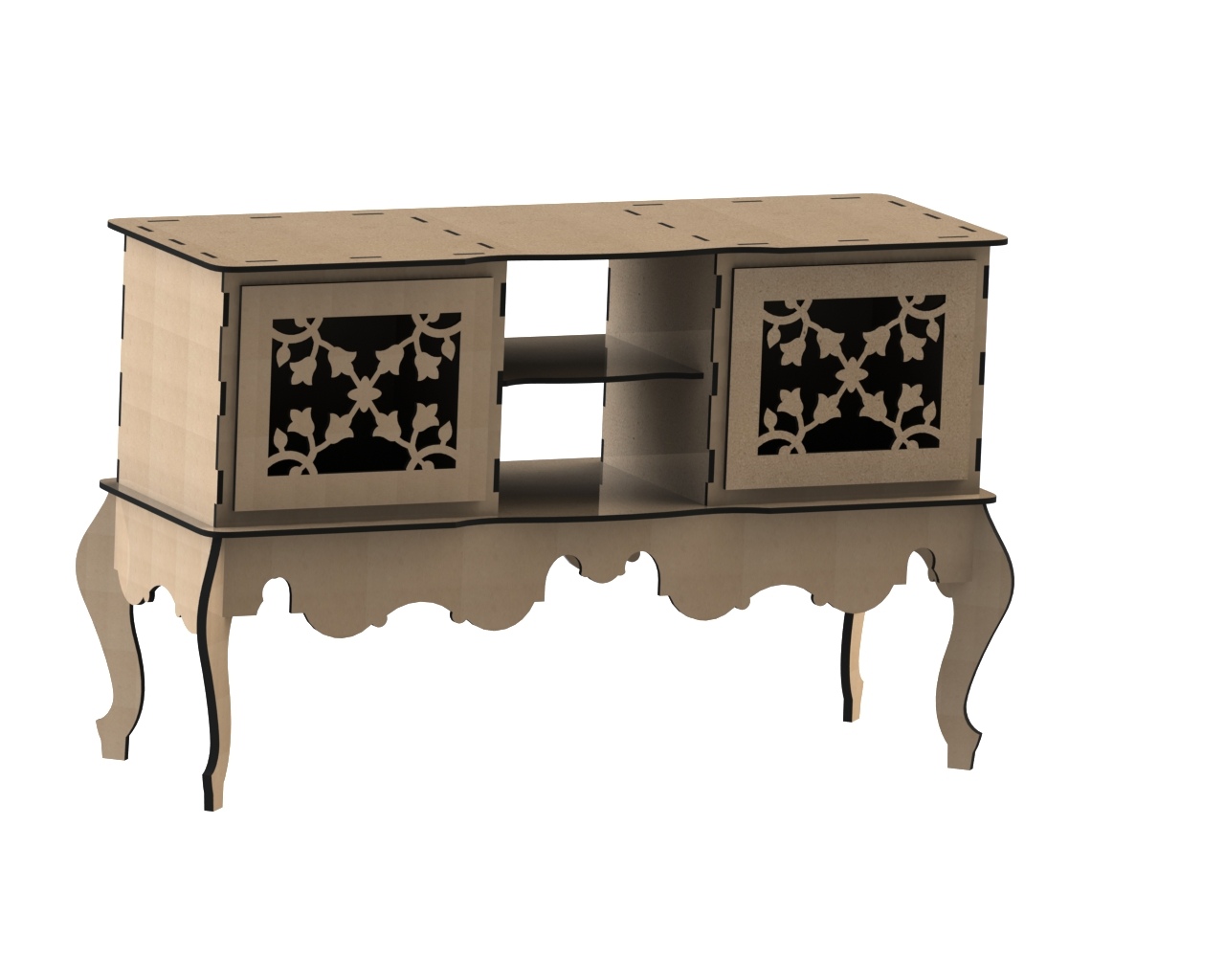 Digital Template Cnc Router Files Cabinet Cnc for Wood Laser | Inspire ...