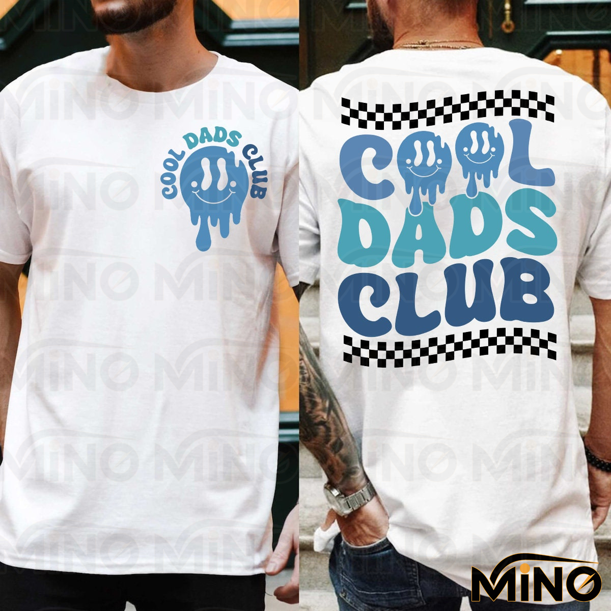 Cool Dads Club bundle Png Digital Download Files | Inspire Uplift