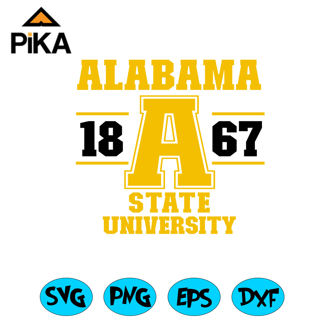 Alabama State University Svg, Hbcu svg, Hbcu Teams svg, Hbcu - Inspire ...