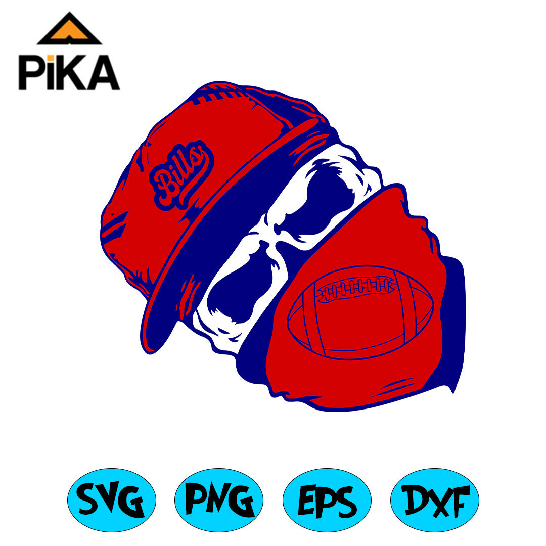 Buffalo Bills Kitty SVG, Buffalo Bills files, bills logo, fo | Inspire ...