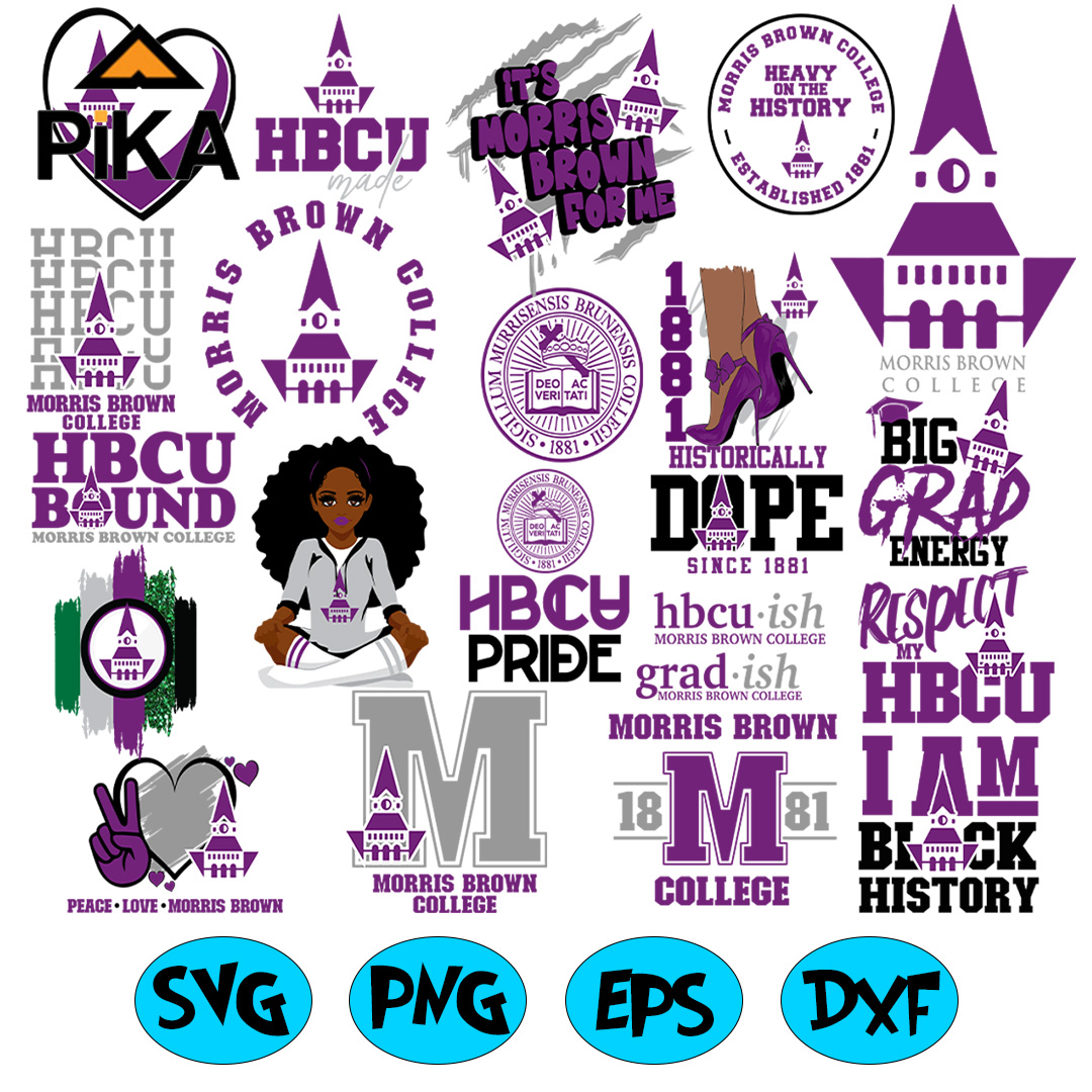 Morris Brown College Svg, Hbcu Svg Collections, Hbcu Logo Sv | Inspire ...