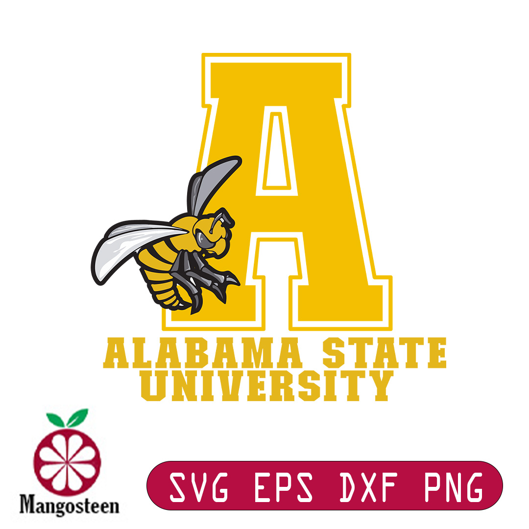 Alabama State University Svg, Hbcu svg, Hbcu Teams svg, Hbcu | Inspire ...