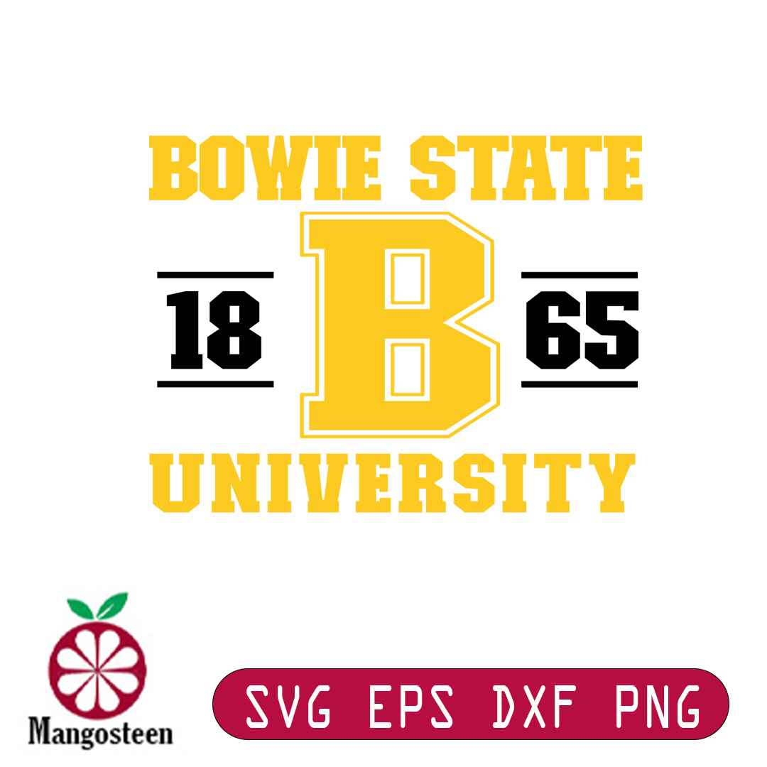 Bowie State University Svg, Hbcu svg, Hbcu Teams svg, Hbcu F | Inspire ...