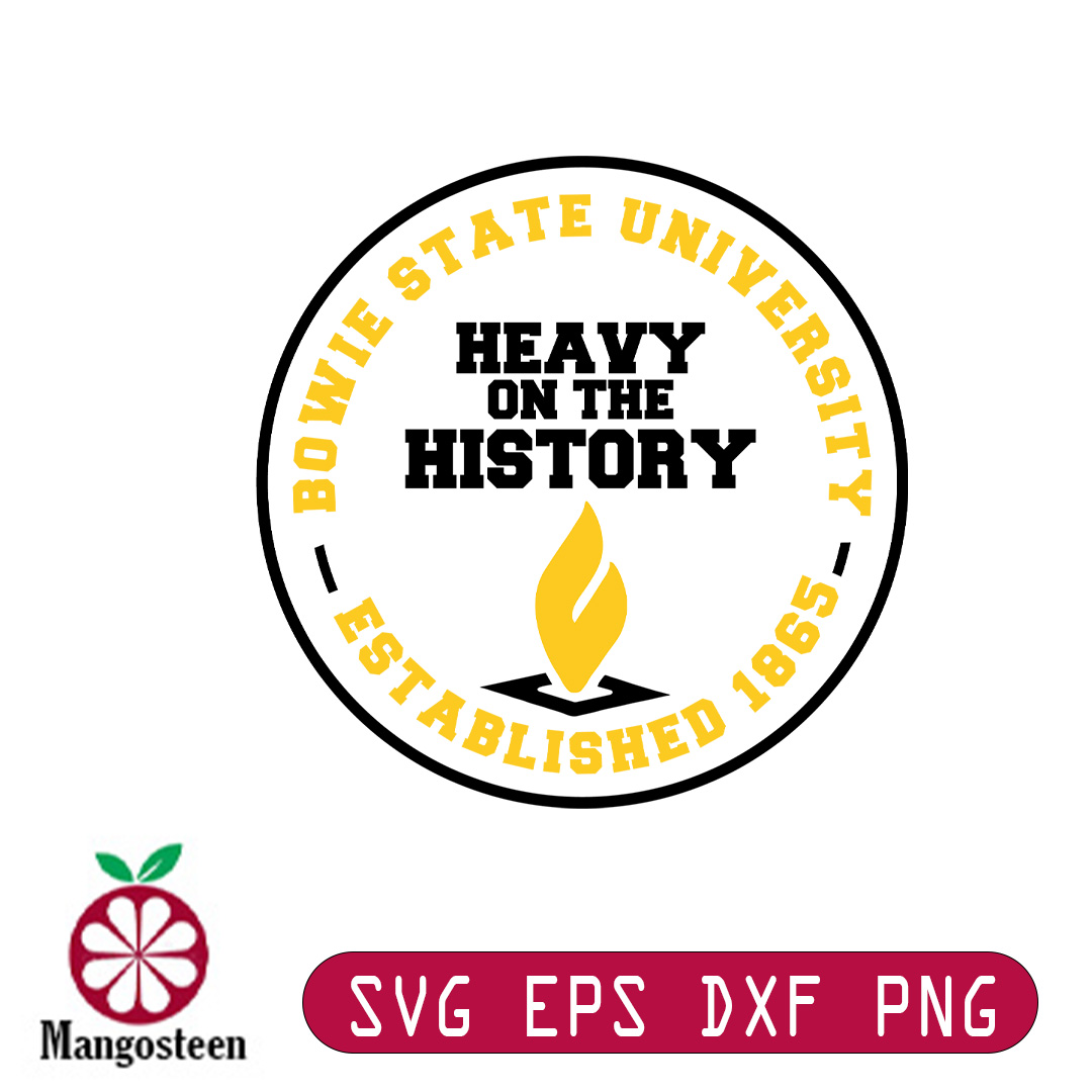 Bowie State University Svg, Hbcu svg, Hbcu Teams svg, Hbcu F | Inspire ...