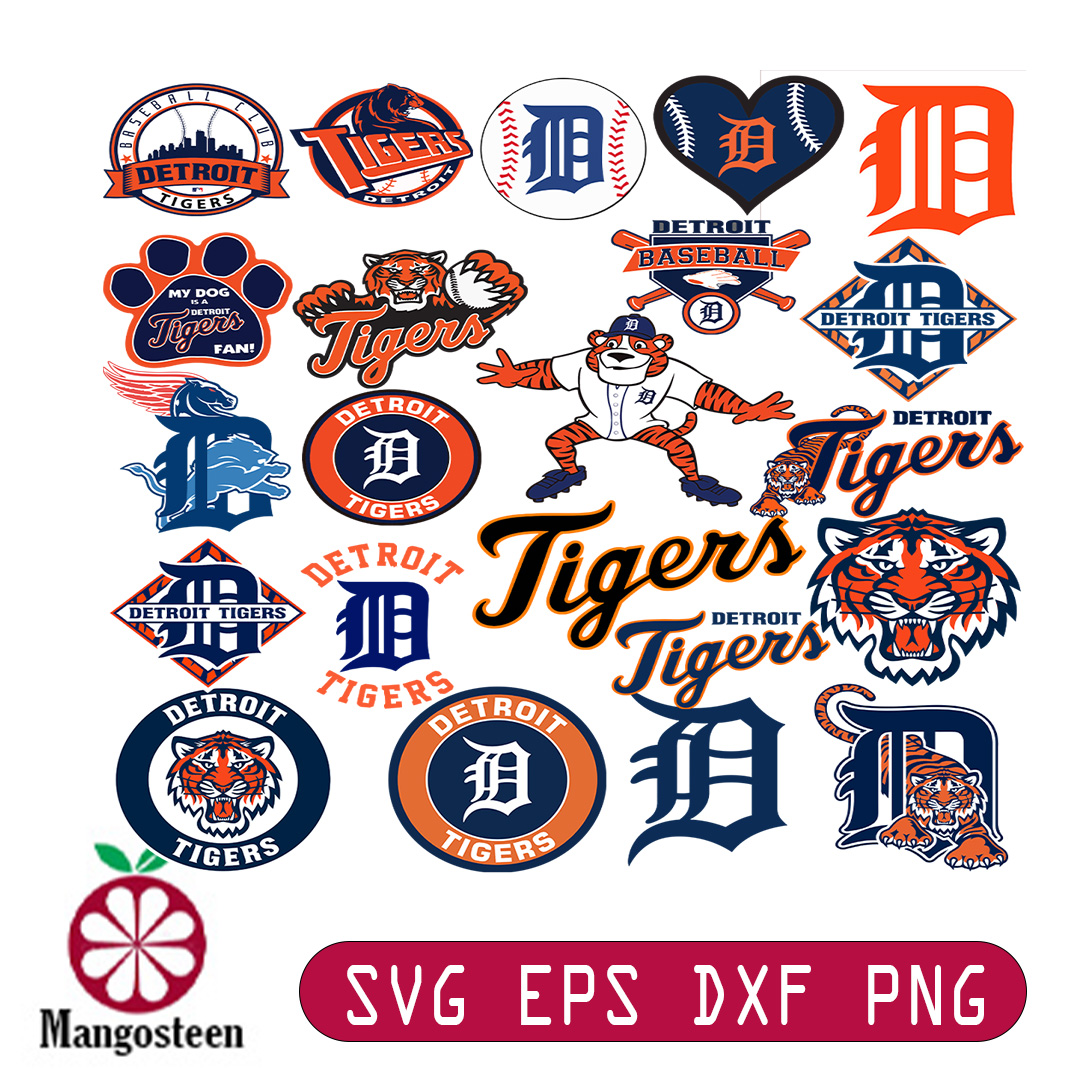 Detroit Tigers bundle, Detroit Tigers Logo svg, Detroit Tige | Inspire ...