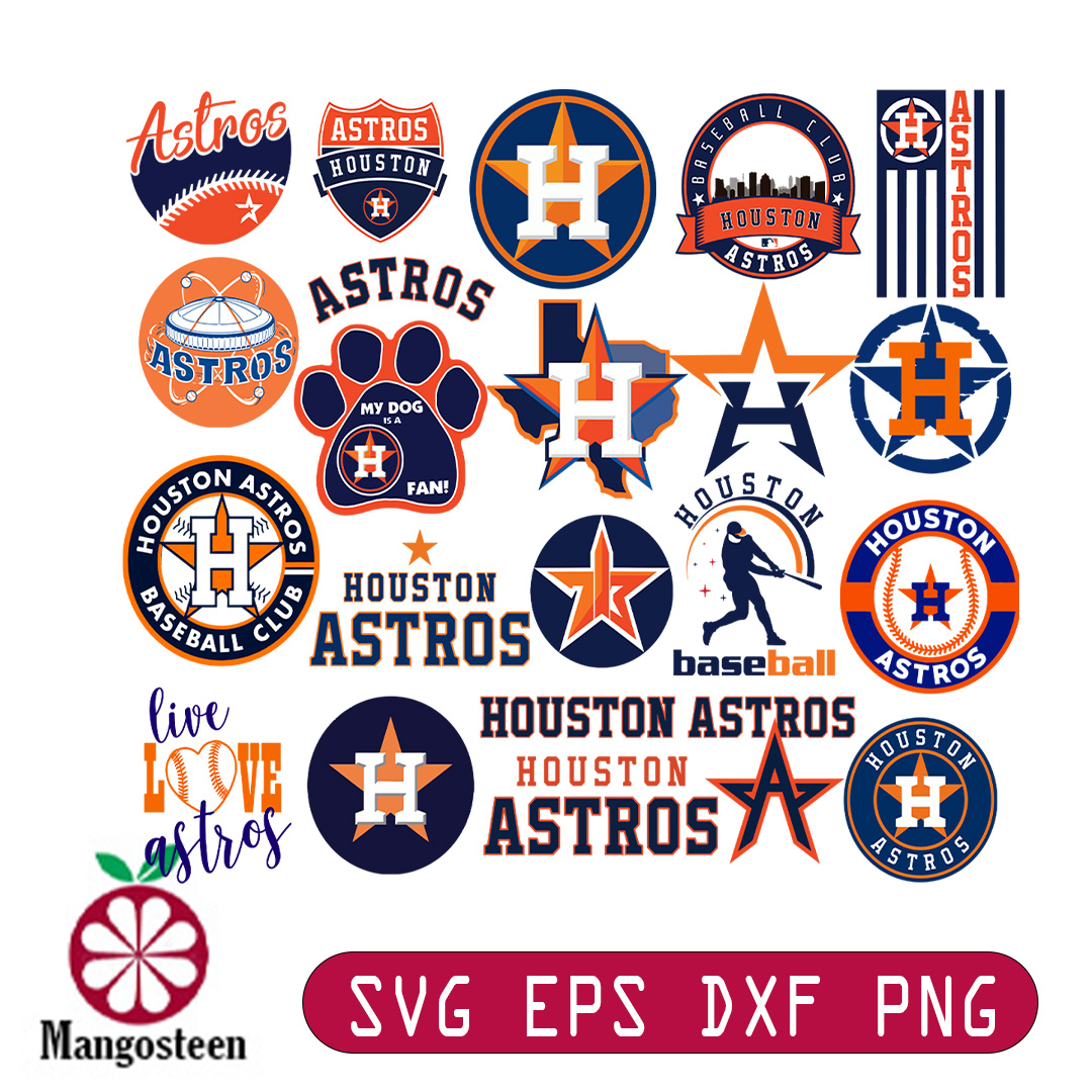 Houston Astros bundle, Houston Astros Logo svg, Houston Astr | Inspire ...