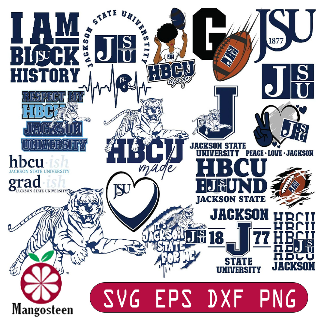 Jackson State Svg, Hbcu svg, Hbcu Teams svg, Hbcu Football S - Inspire ...