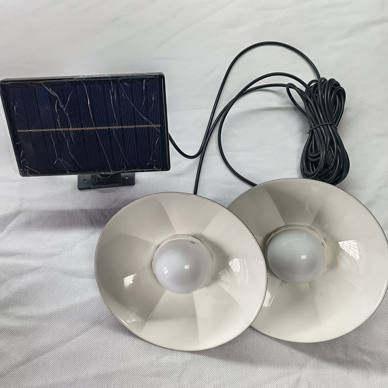 2 Head Solar Pendant Light Solar Powered Outdoor LED | Inspire Uplift