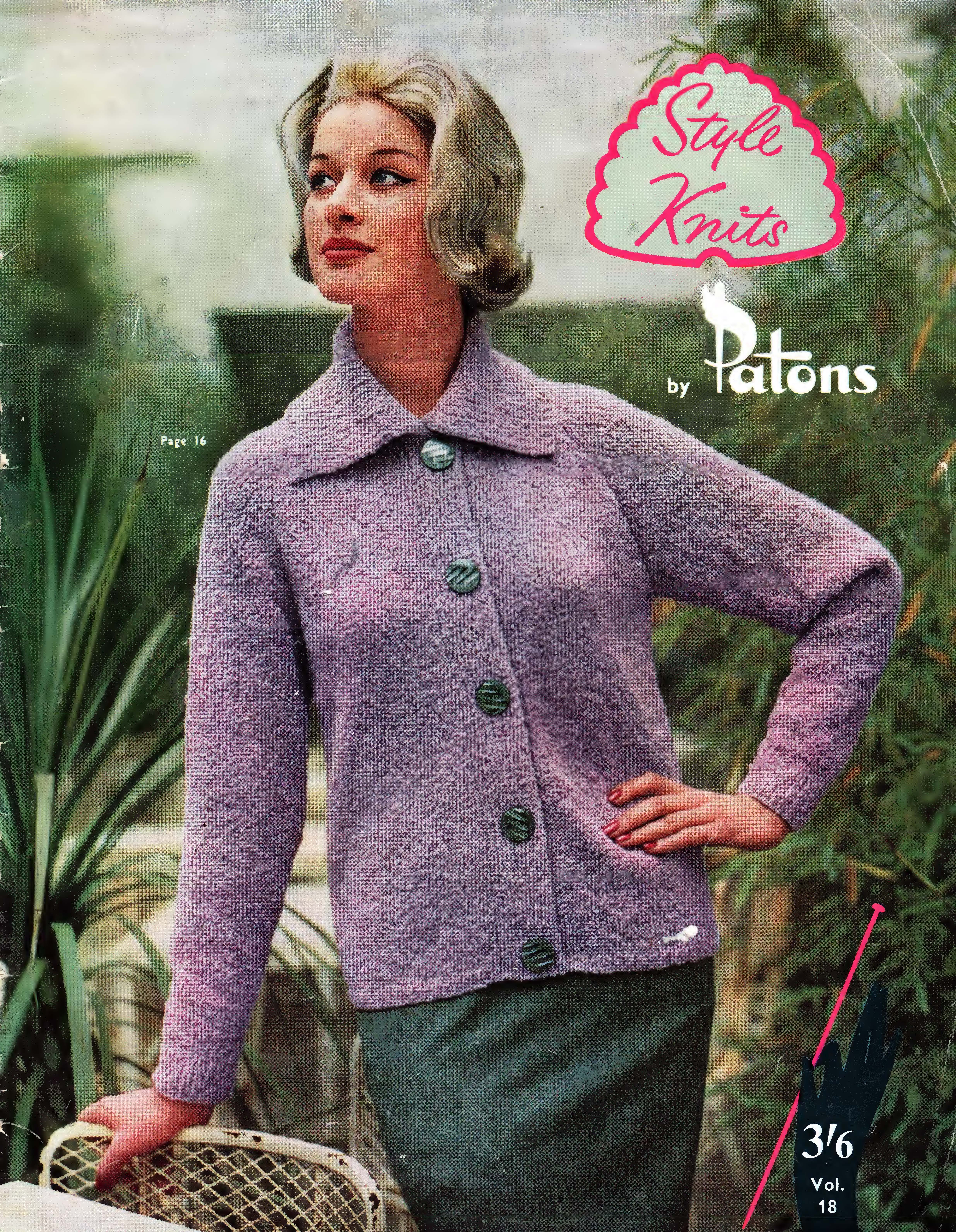 Knitting Pattern Womens Cardigans Patons Style Knits 18 Vint | Inspire ...