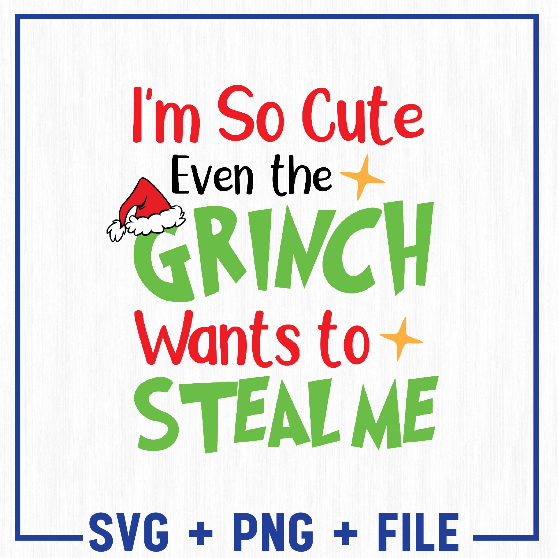 Merry Grinchmas Christmas With Hat Svg, Christmas Grinch Fac | Inspire ...