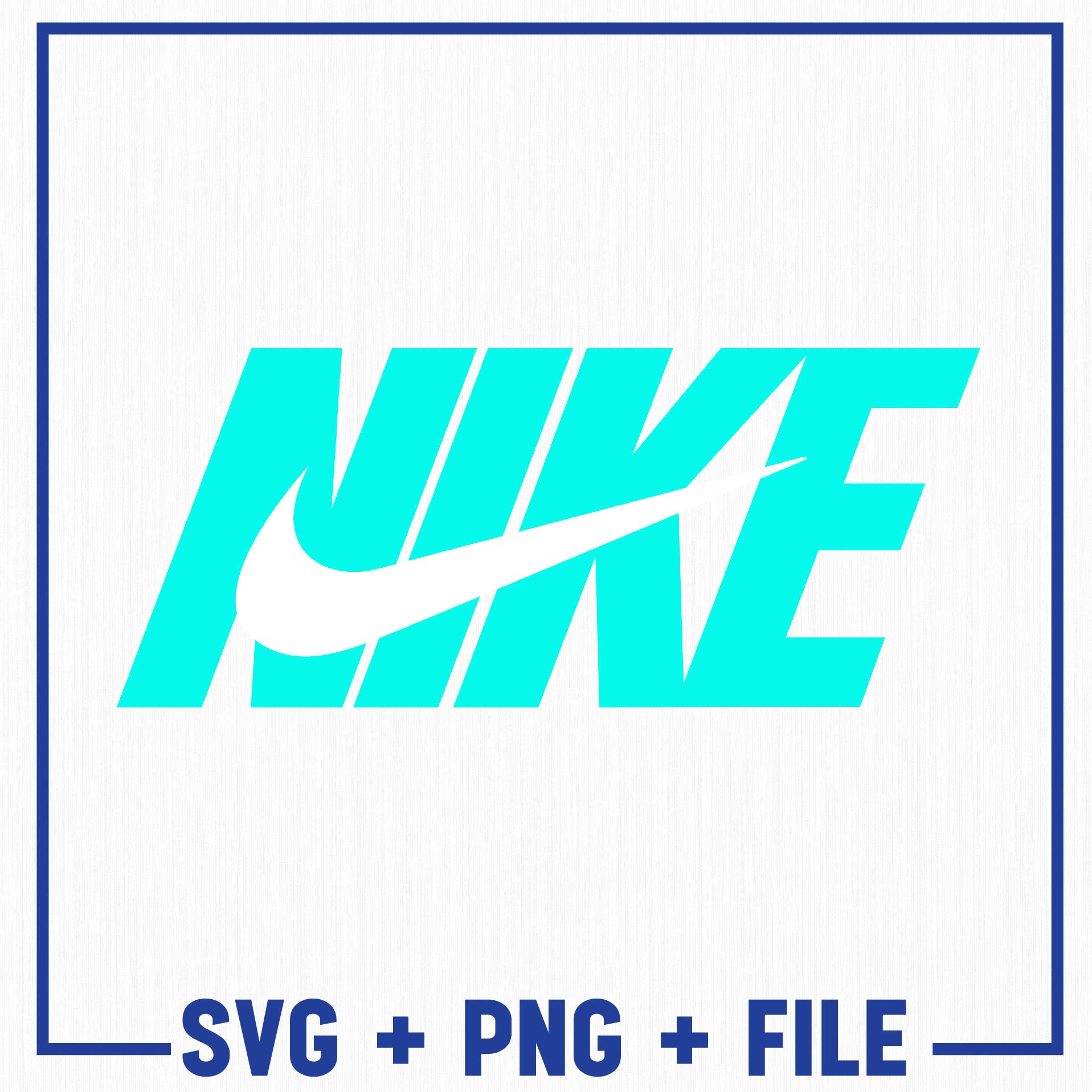 Nike White Sign Blue Png, Nike White Sign Blue Svg, Logo Nik | Inspire ...