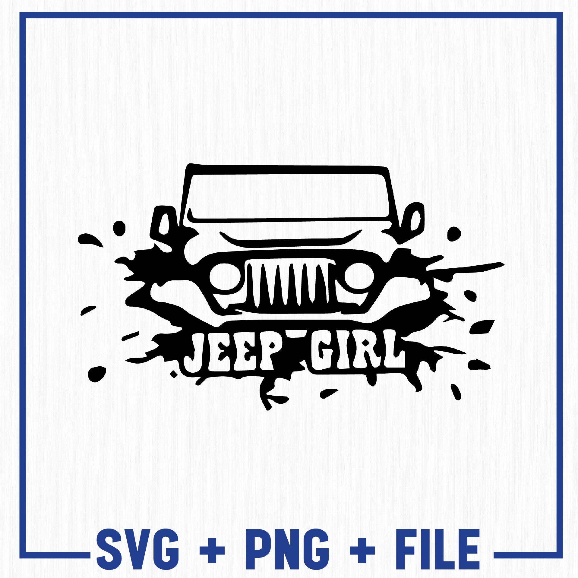 Jeep Girl Svg, Truck Silhouette Svg, American Flag Off Road | Inspire ...