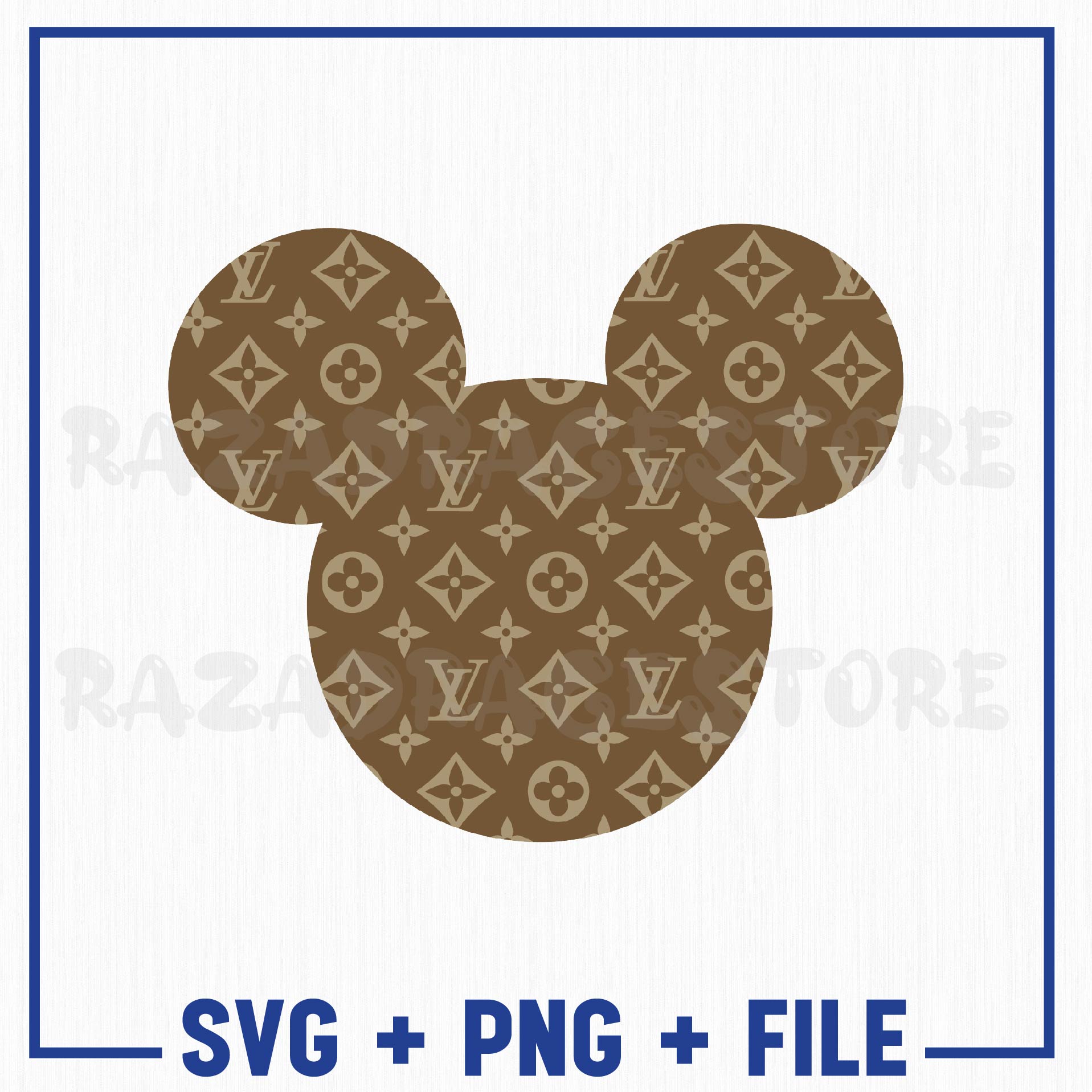 Mickey Mouse Svg, LV Logo Svg, Mickey Head Svg, LV Mickey He | Inspire ...
