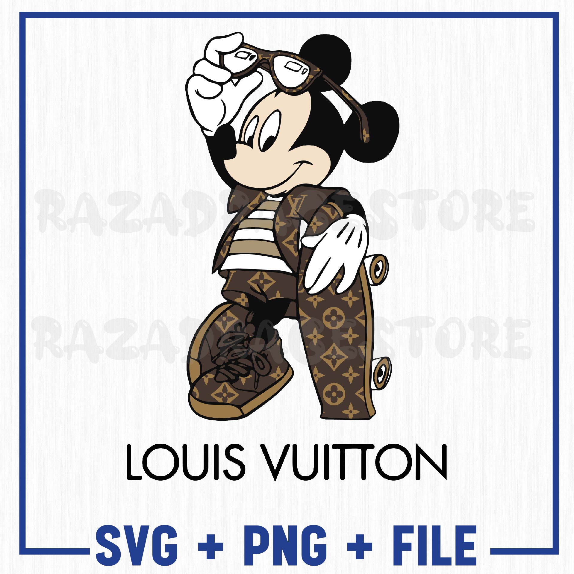Mickey Mouse Svg, Mickey Head Svg, LV Logo Svg, LV Mickey He - Inspire ...