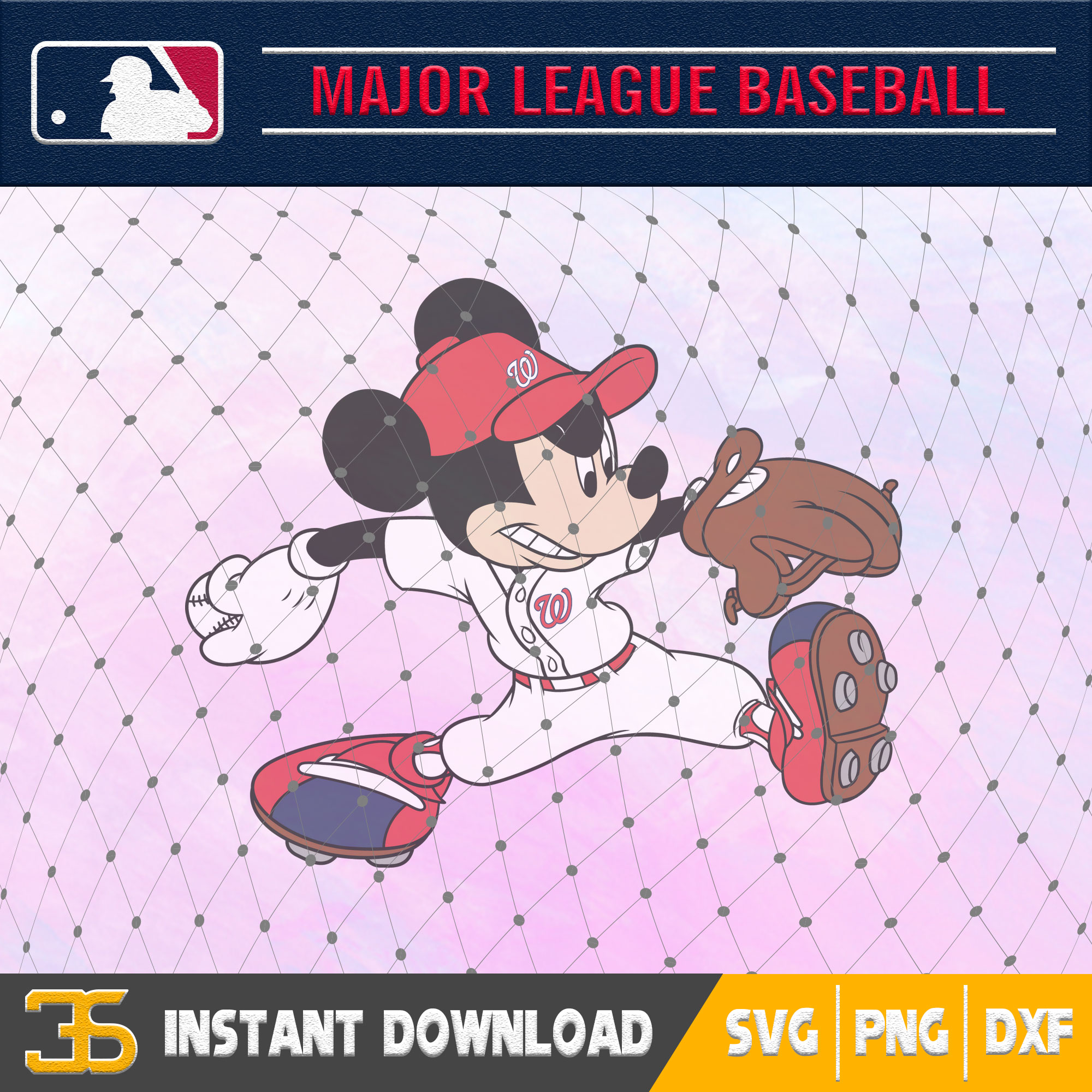 Washington Nationals Disney Mickey SVG, MLB SVG, Disney SVG - Inspire ...