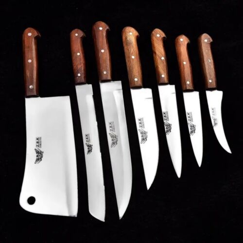Precision Cuts Await: Professional Butcher Knives Set with S | Inspire ...