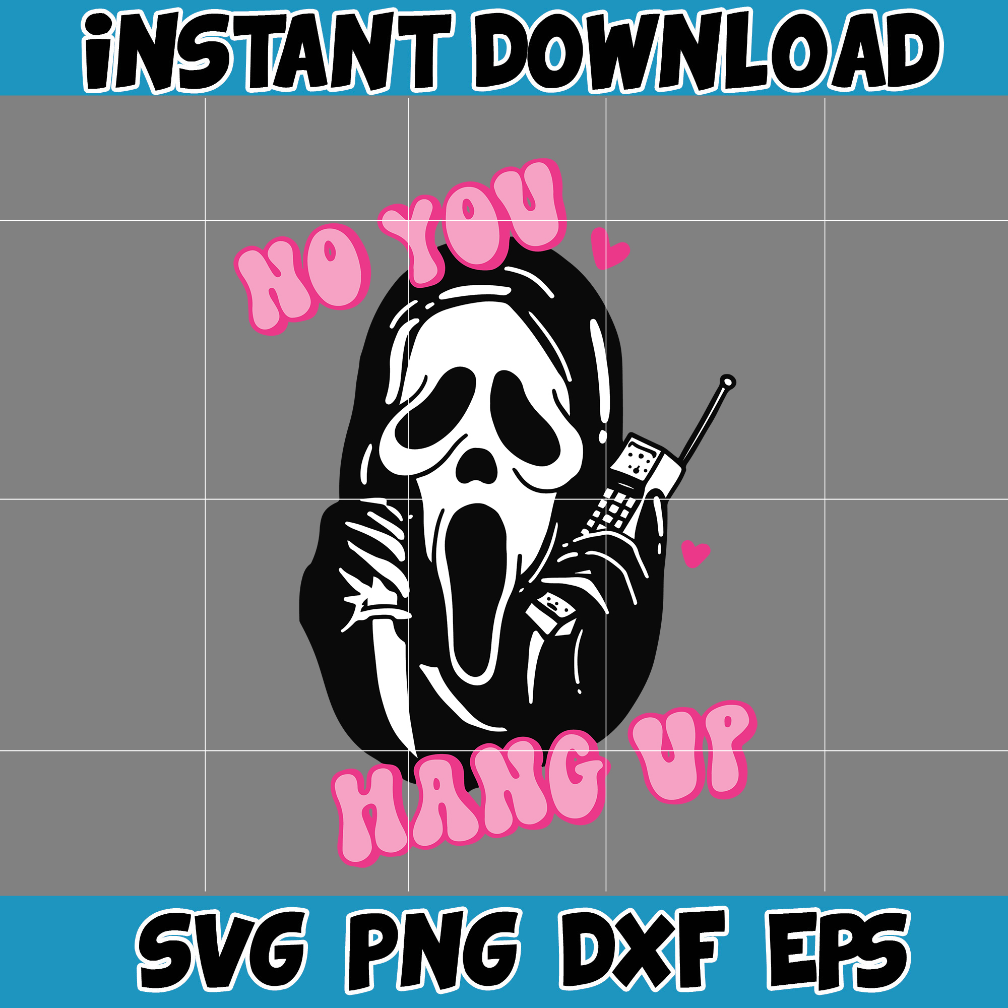 Valentines Scream Ghost Svg, Scream Shost Svg, Ghostface Val - Inspire ...