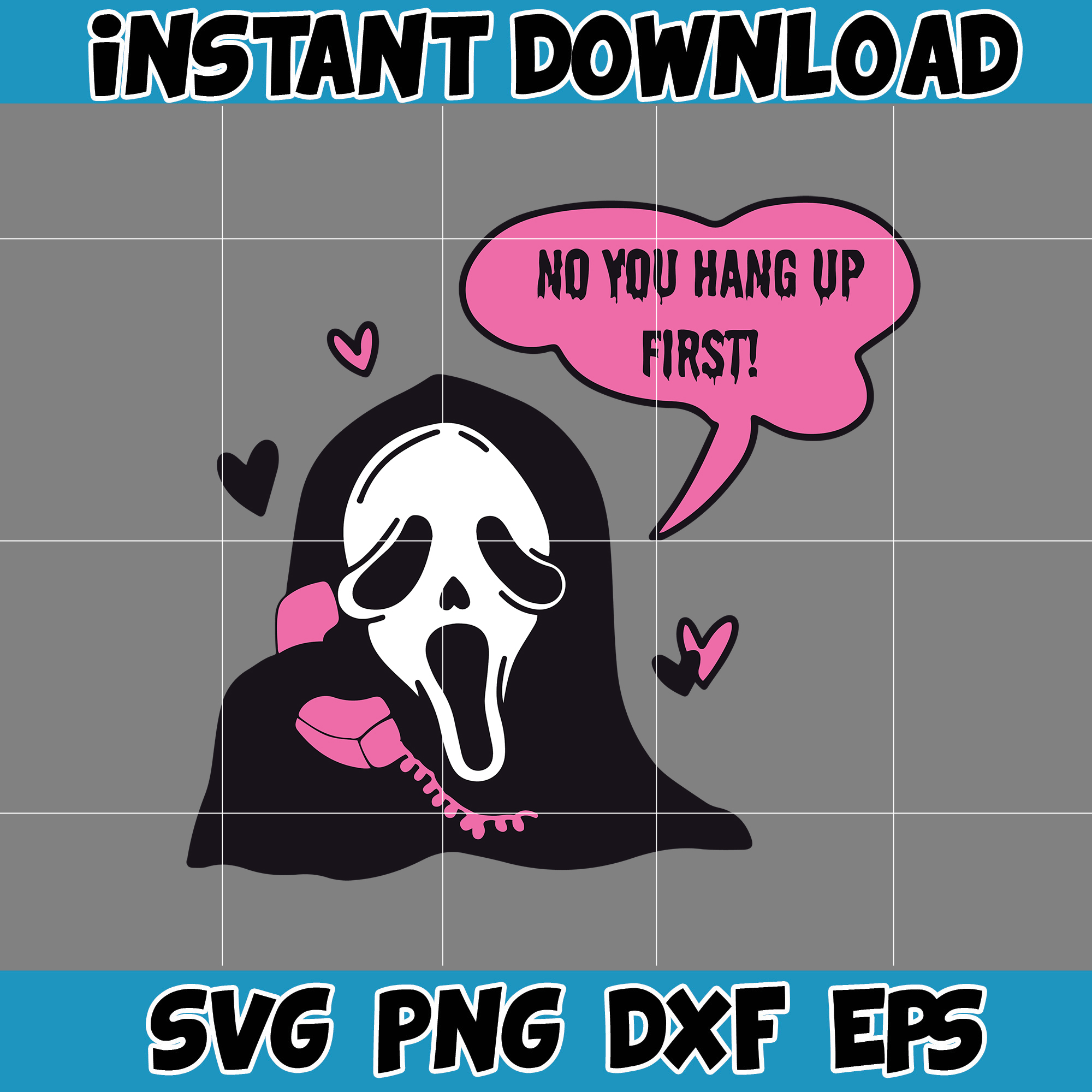 Valentines Scream Ghost Svg, Scream Shost Svg, Ghostface Val - Inspire ...