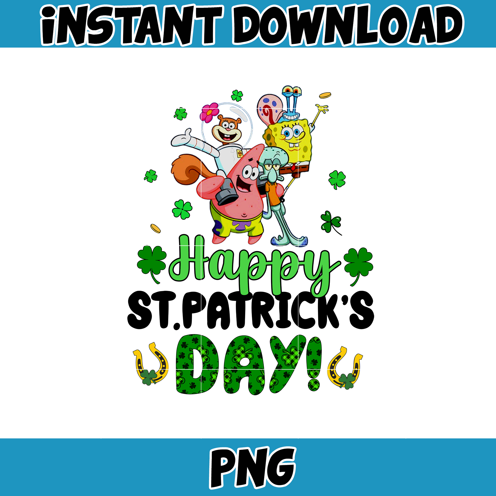 Happy St Patrick's Day SpongeBob Png, Happy Patrick Patty Da - Inspire ...