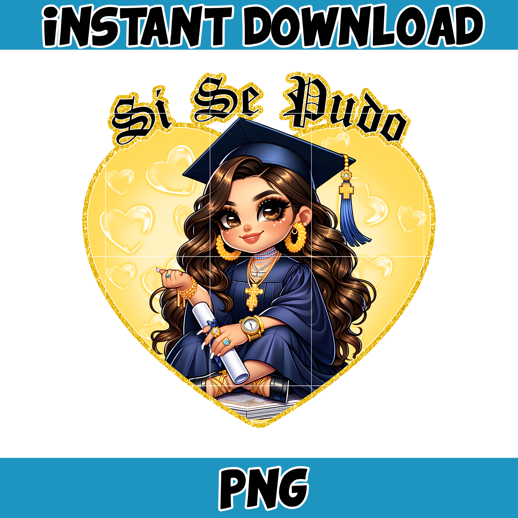 Para Mi Familia Chicano Png, Graduation Chibi Style Png, Edu | Inspire ...
