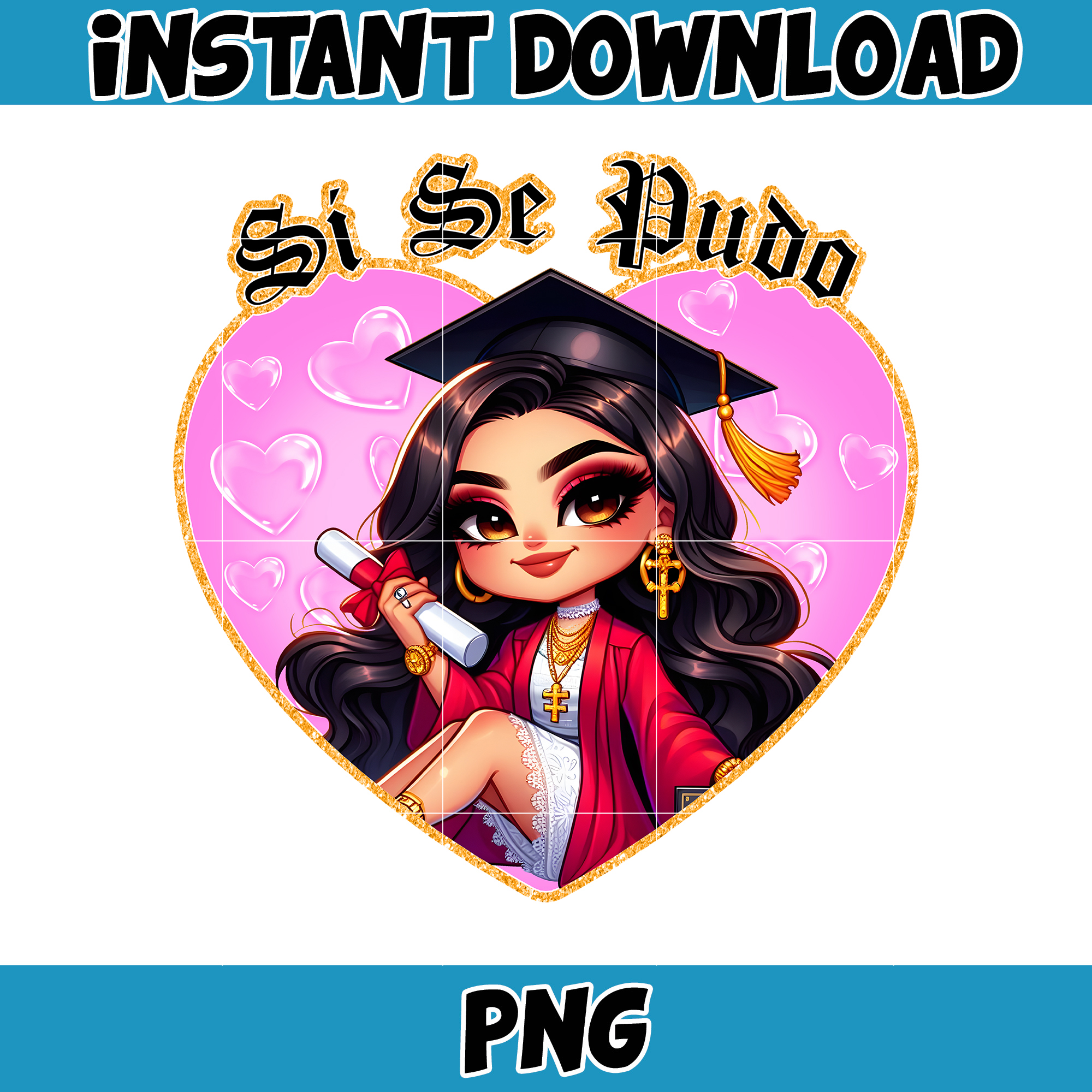 Para Mi Familia Chicano Png, Graduation Chibi Style Png, Edu | Inspire ...