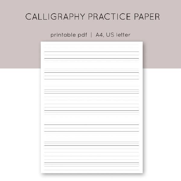Calligraphy hand lettering sheets. Printable calligraphy pra | Inspire ...