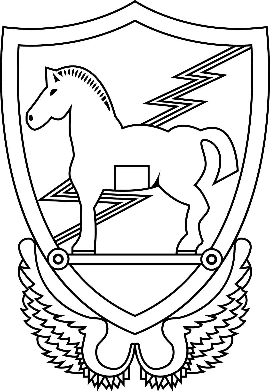 us army 10th special forces group unit crest vector file Bla | Inspire ...