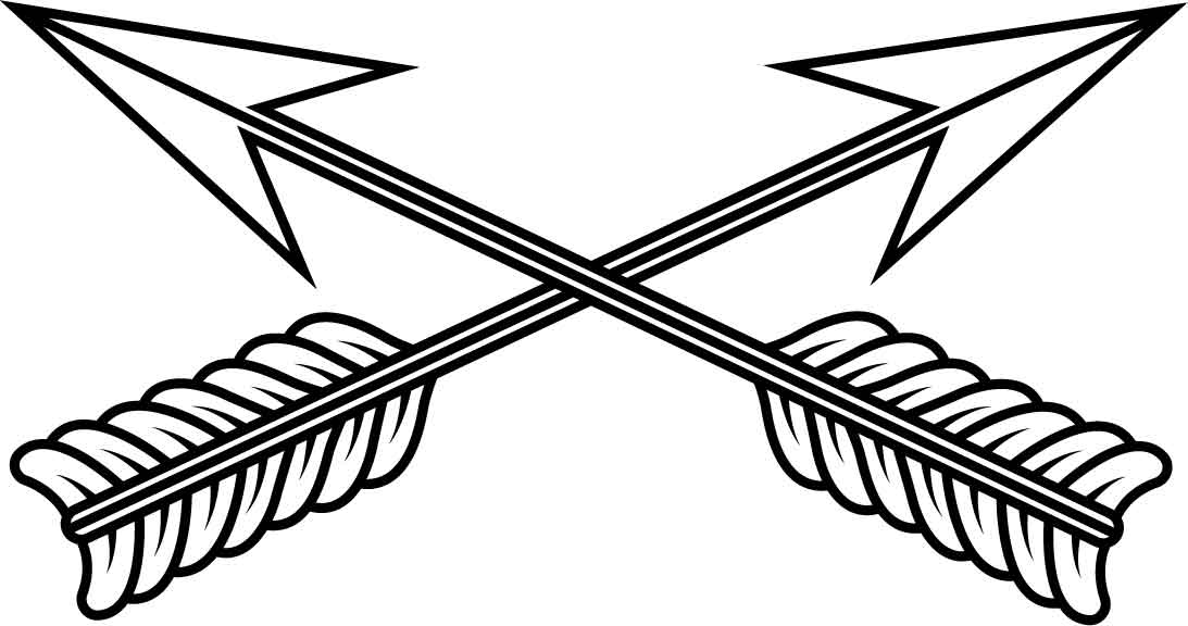 US ARMY SPECIAL FORCES BRANCH INSIGNIA VECTOR FILE Black whi | Inspire ...