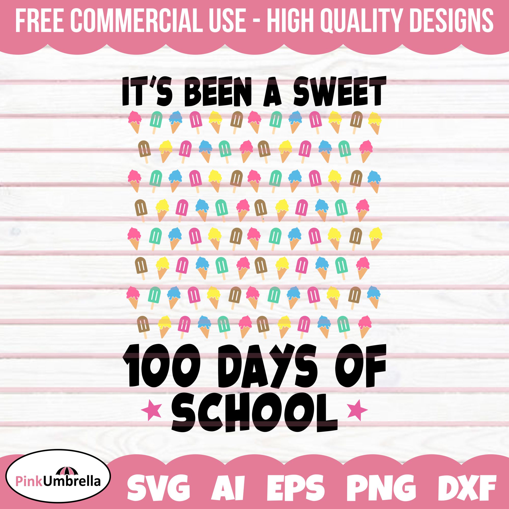 It's been a Sweet 100 days of school SVG, 100 Days of School - Inspire ...