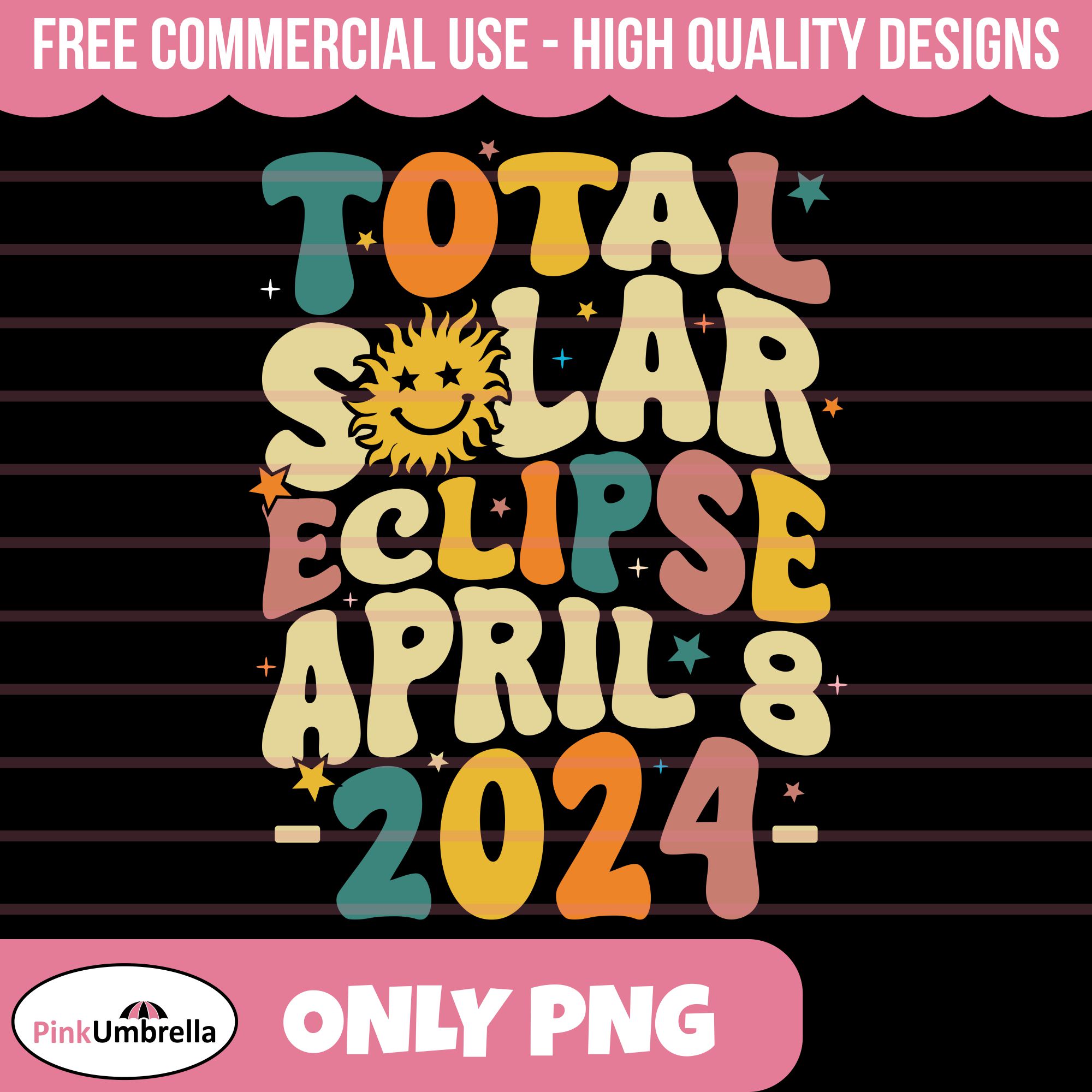 Total Solar Eclipse April 8th 2024 Png, Total Solar Eclipse | Inspire ...