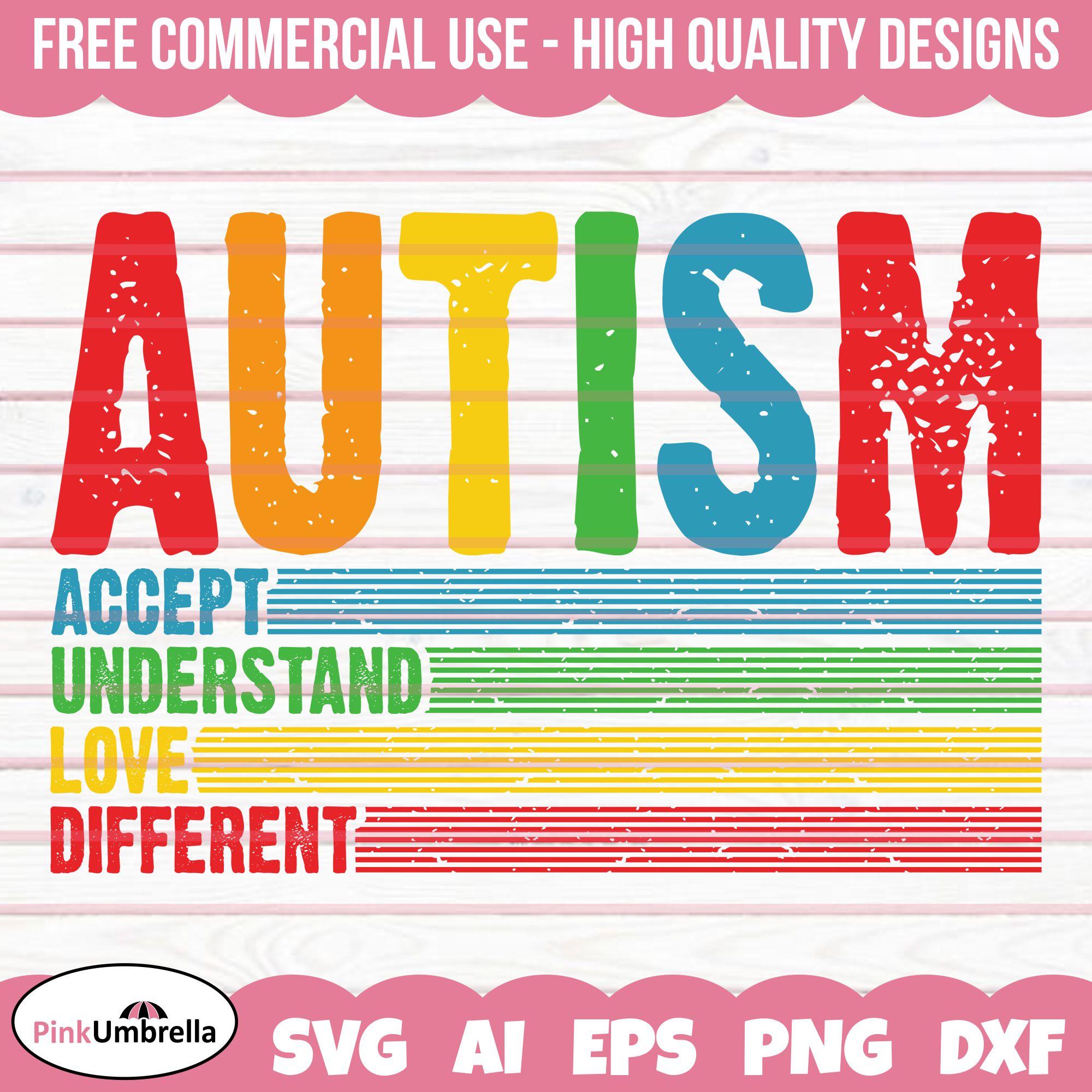 Autism Accept Understand Love Svg Png, Special Education Svg | Inspire ...