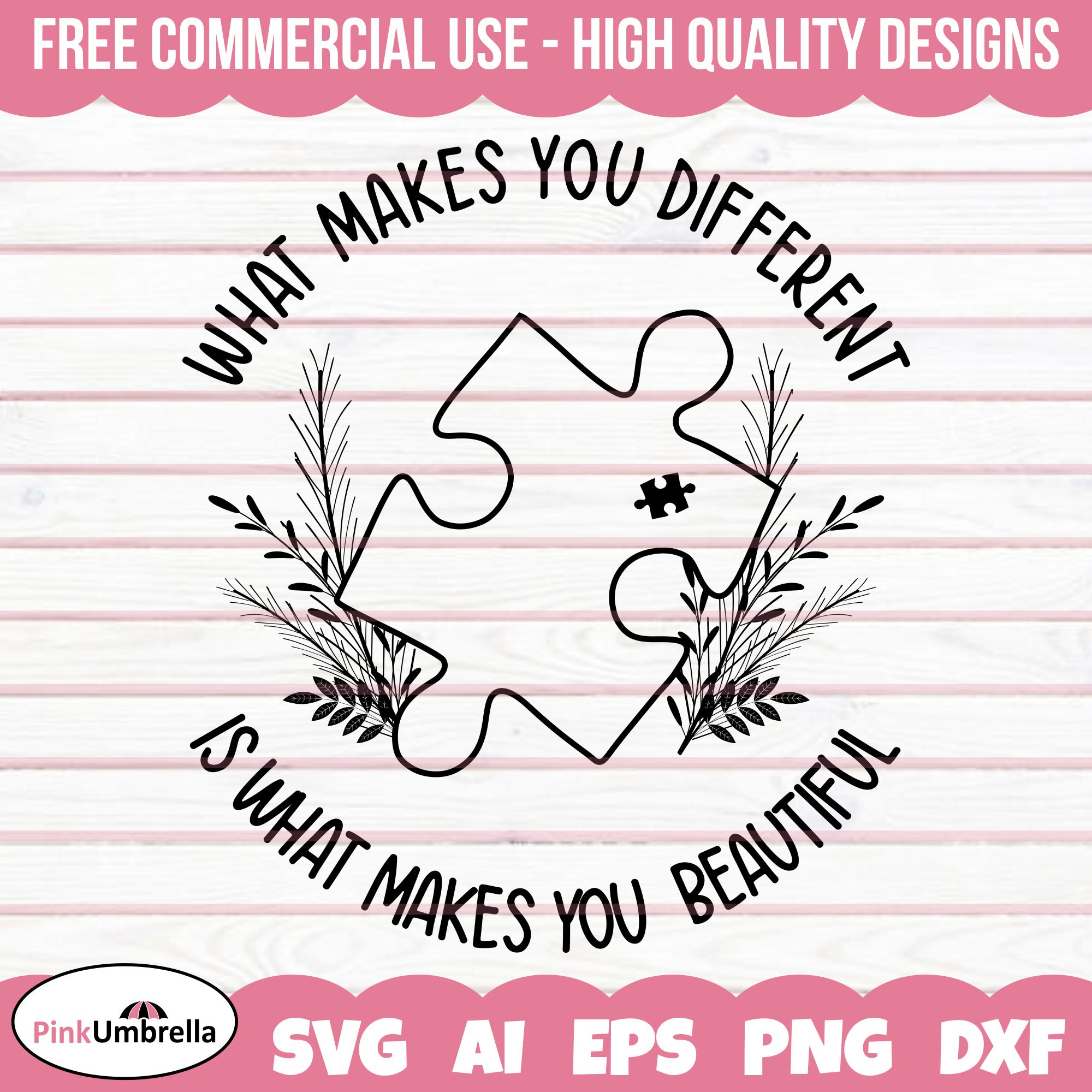 What Makes You Different Is What Makes You Beautiful Svg png | Inspire ...