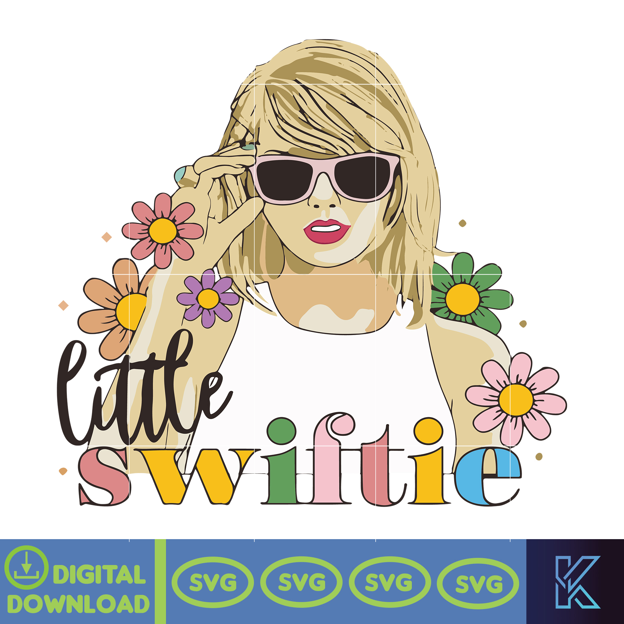Little Swiftie Svg,Flower Taylor Girls Svg, First Concert Ou | Inspire ...