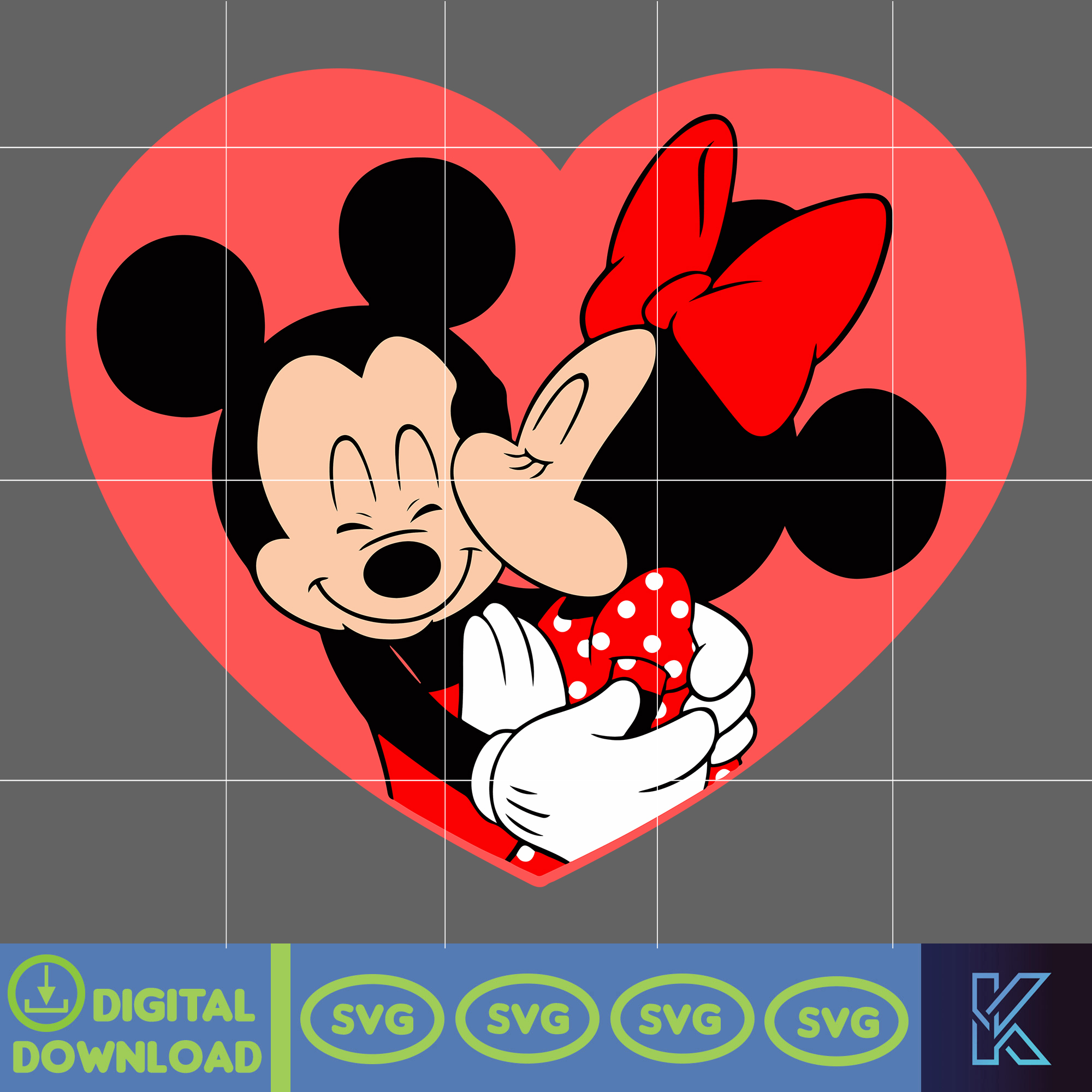 Valentines Day cartoon Svg, Cartoon Valentines Day Svg, Vale | Inspire ...