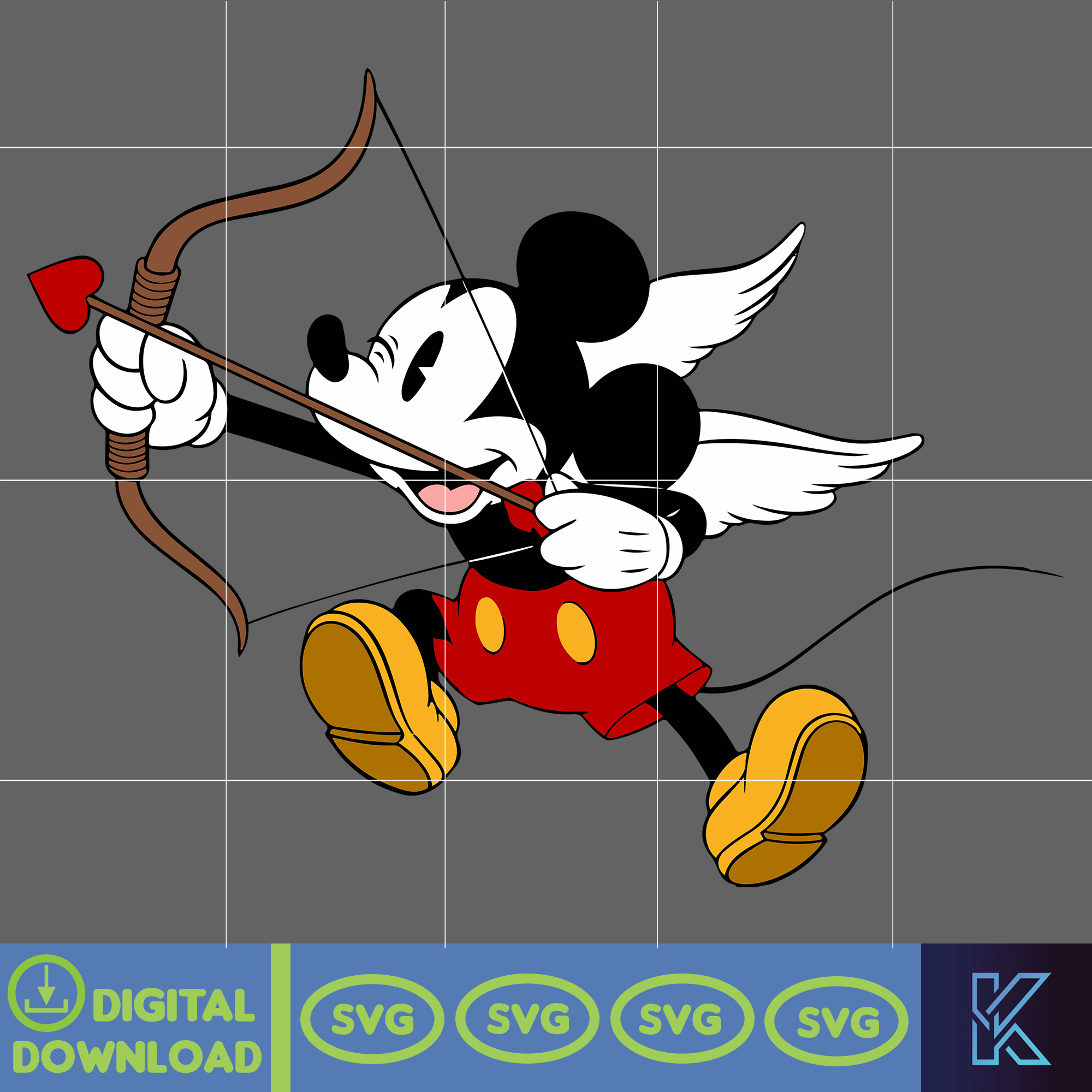 Valentines Day cartoon Svg, Cartoon Valentines Day Svg, Vale | Inspire ...