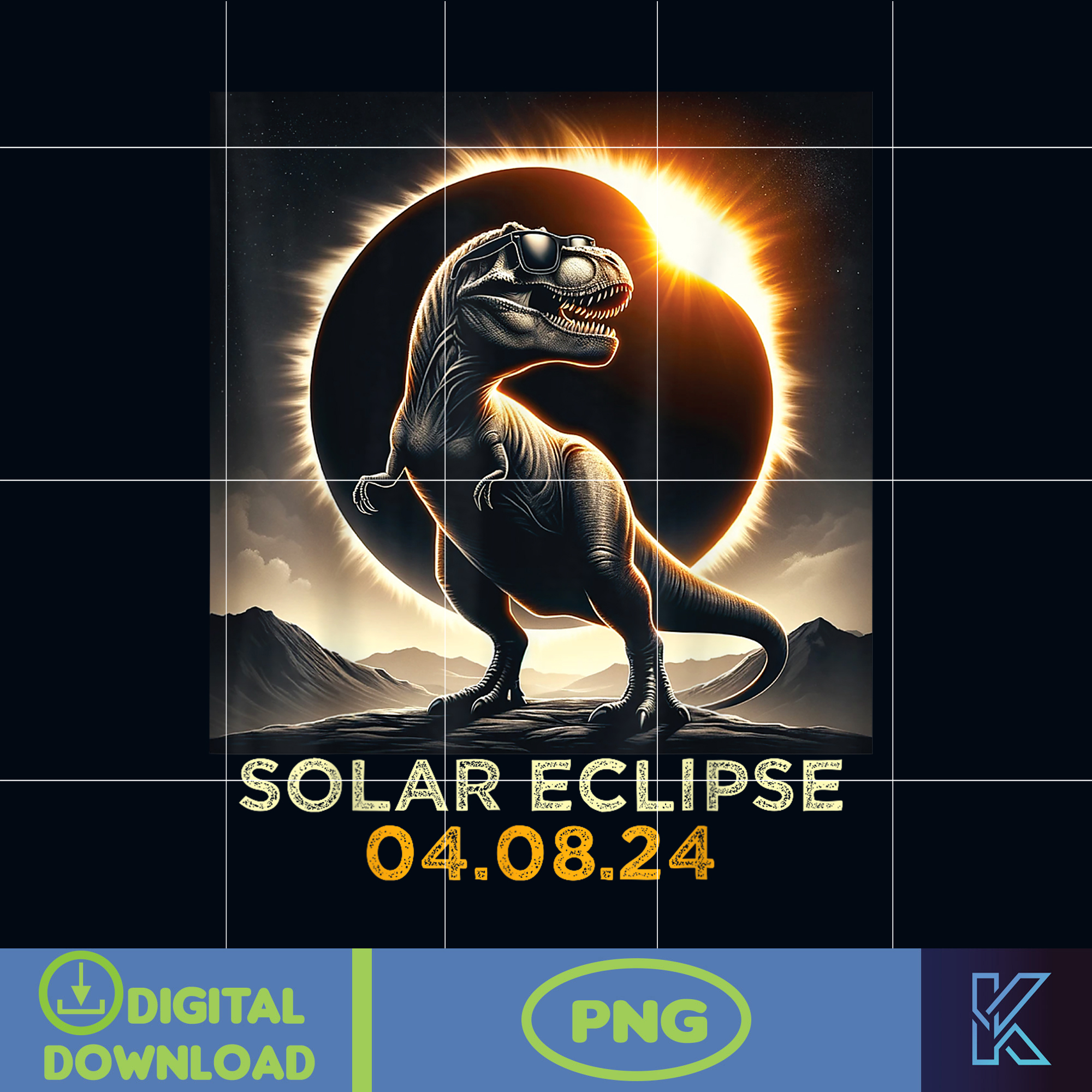 Total Solar Eclipse T-rex April 8 2024 America Solar Eclipse | Inspire ...