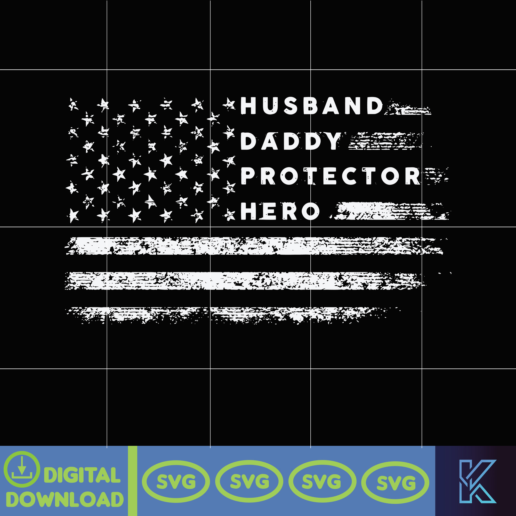 Husband Daddy Protector Hero Svg, Best Dad Svg, Fathers Day | Inspire ...