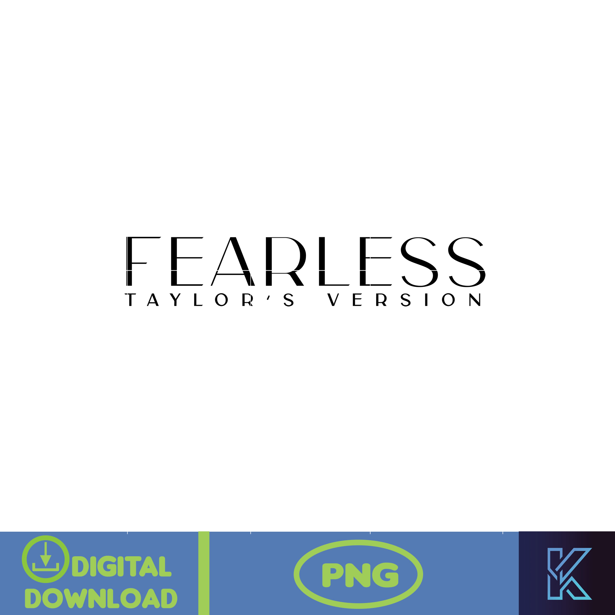 Fearless Taylor's Version Png, Swiftie Png, Taylor The Eras | Inspire ...