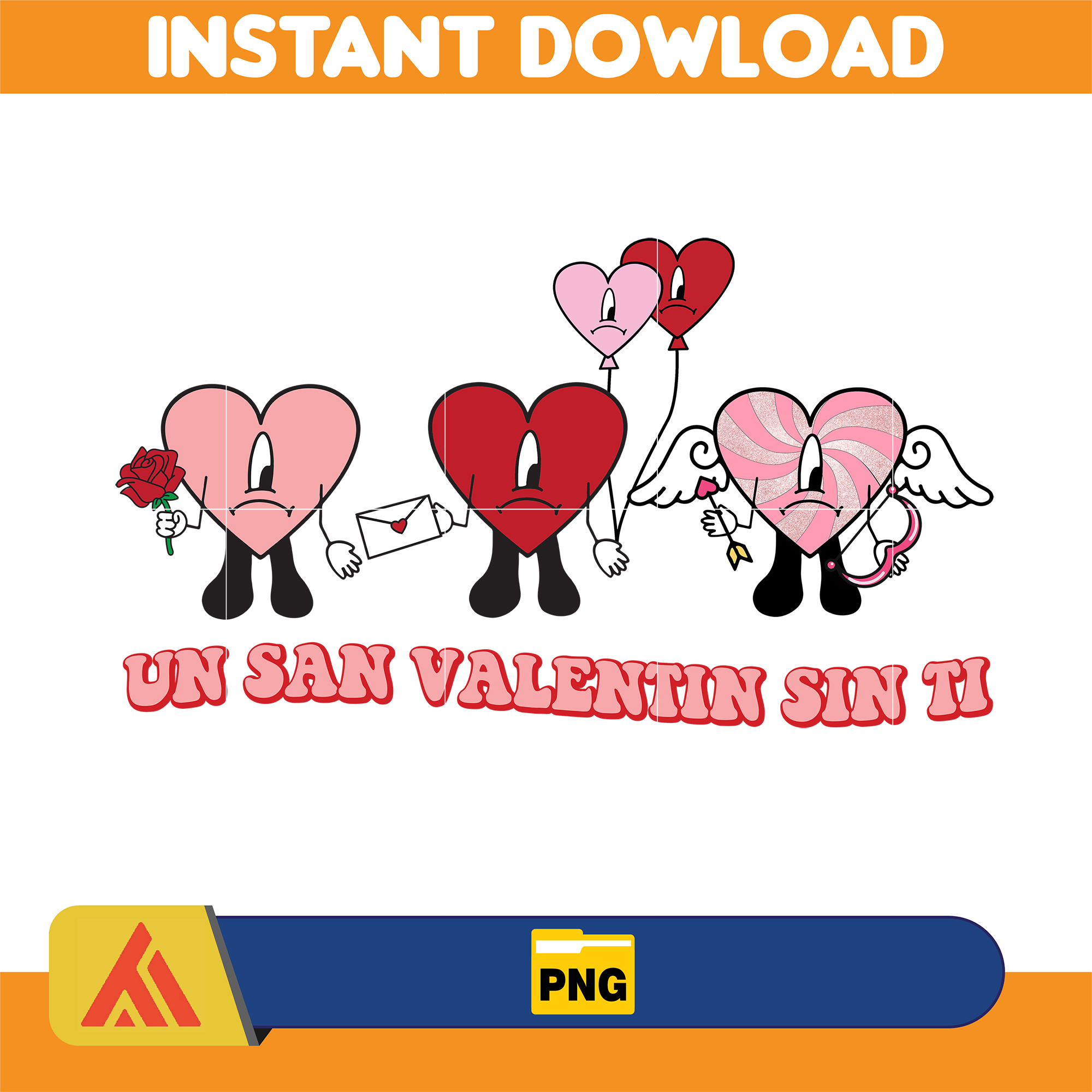 Bad Bunny Valentines Day Png, Benito Png, Un Valentina Sin T - Inspire ...