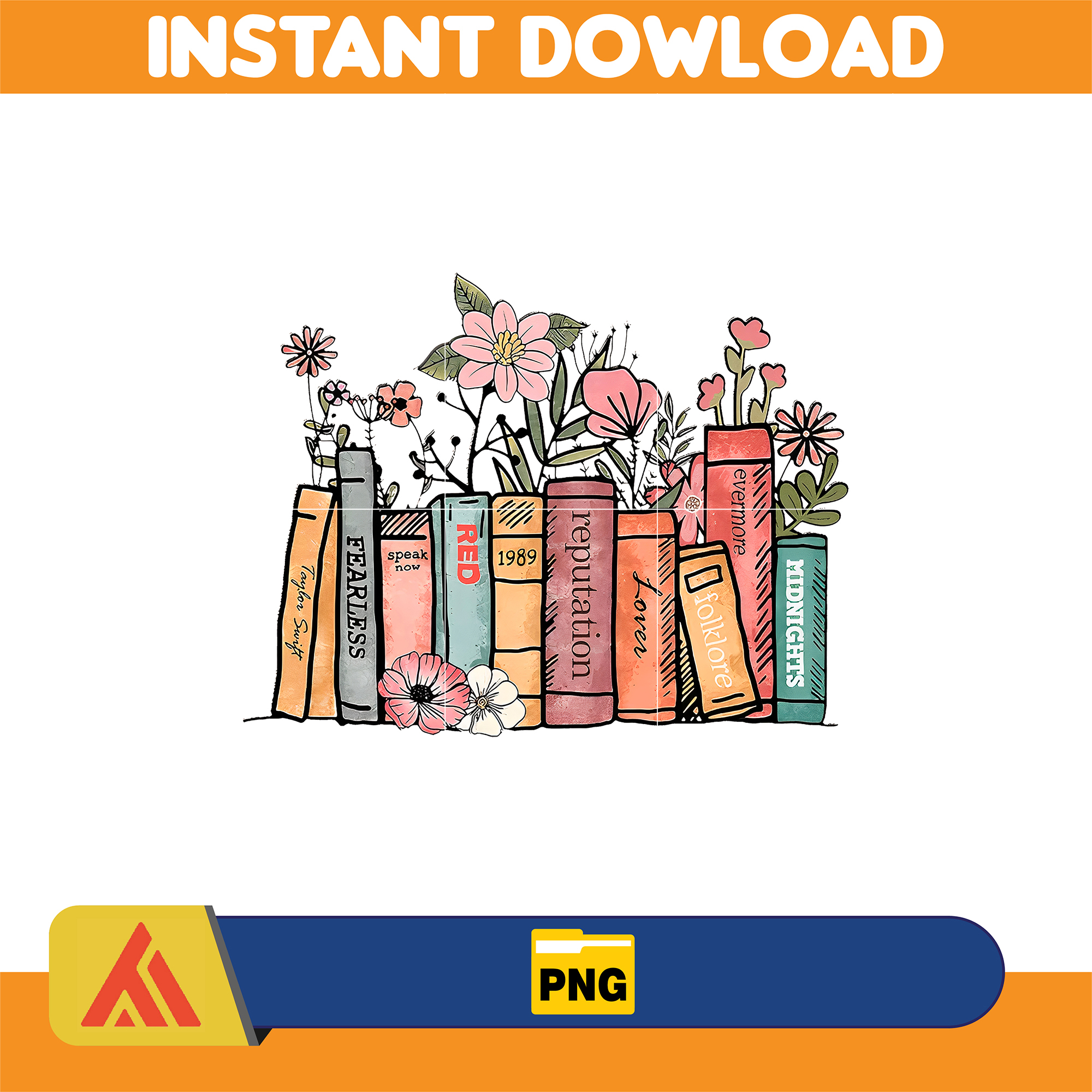 Taylor Swiftie Books Png, Taylor Swiftie Merch Png, Swiftie | Inspire ...