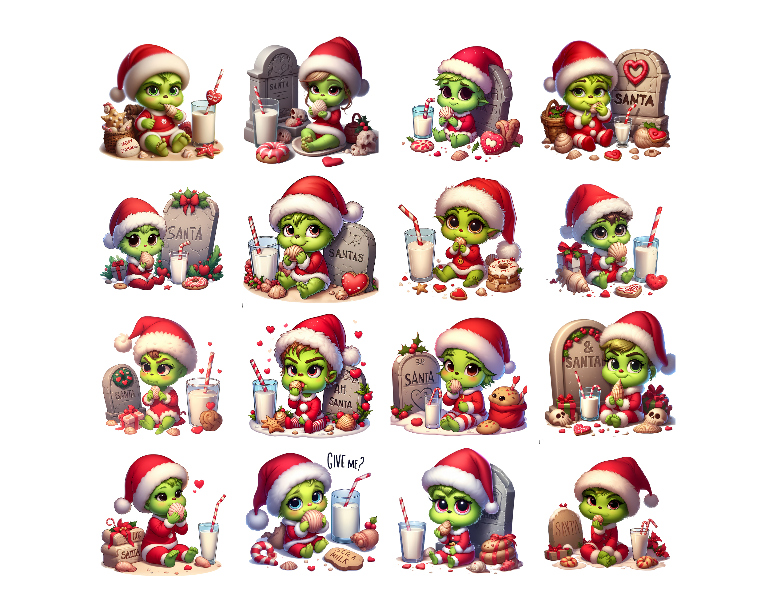Baby Grinch PNG,cute grinchy file, grinchmas png, Grinchy pn - Inspire ...