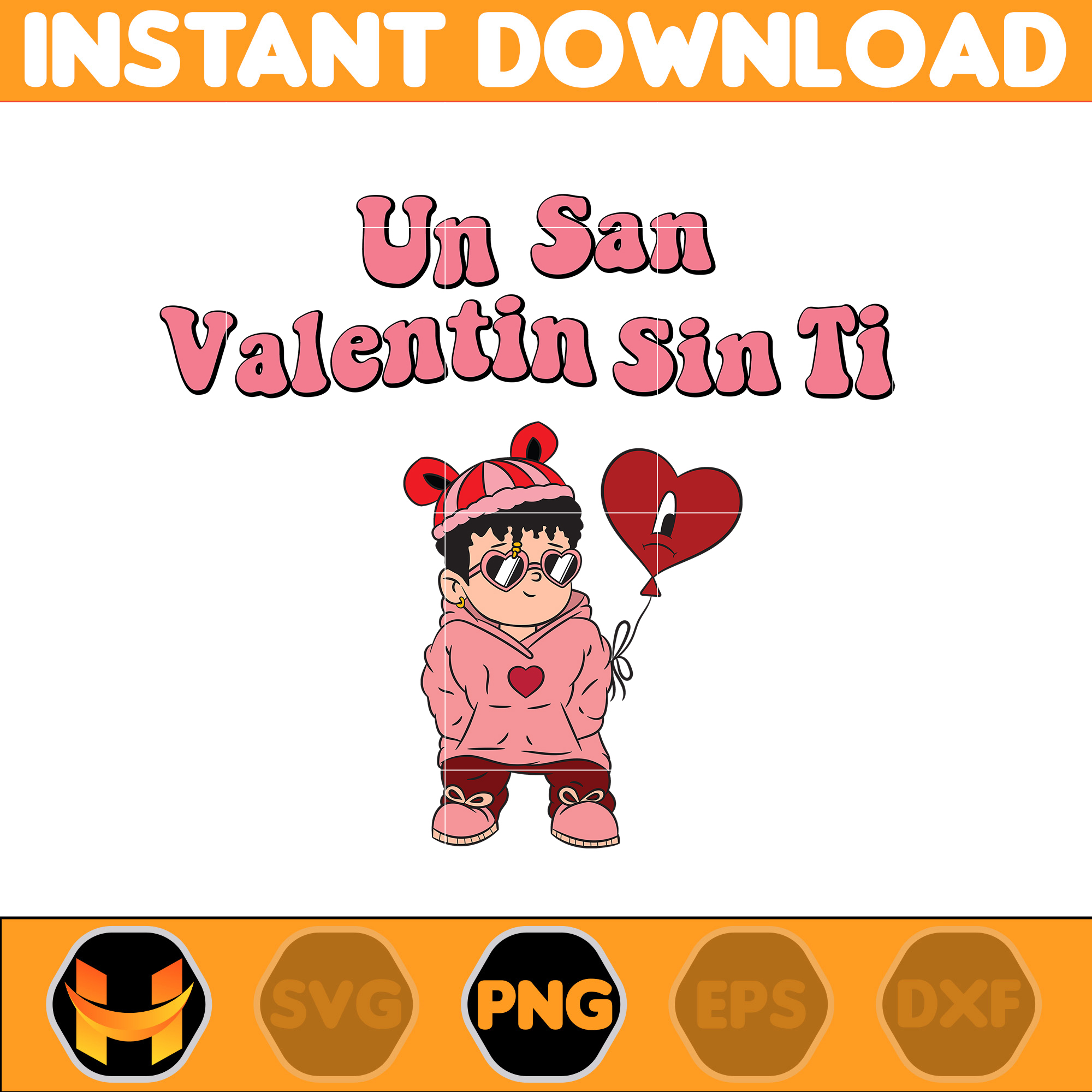 Bad Bunny Valentines Day Png, Benito Png, Un Valentina Sin T - Inspire ...