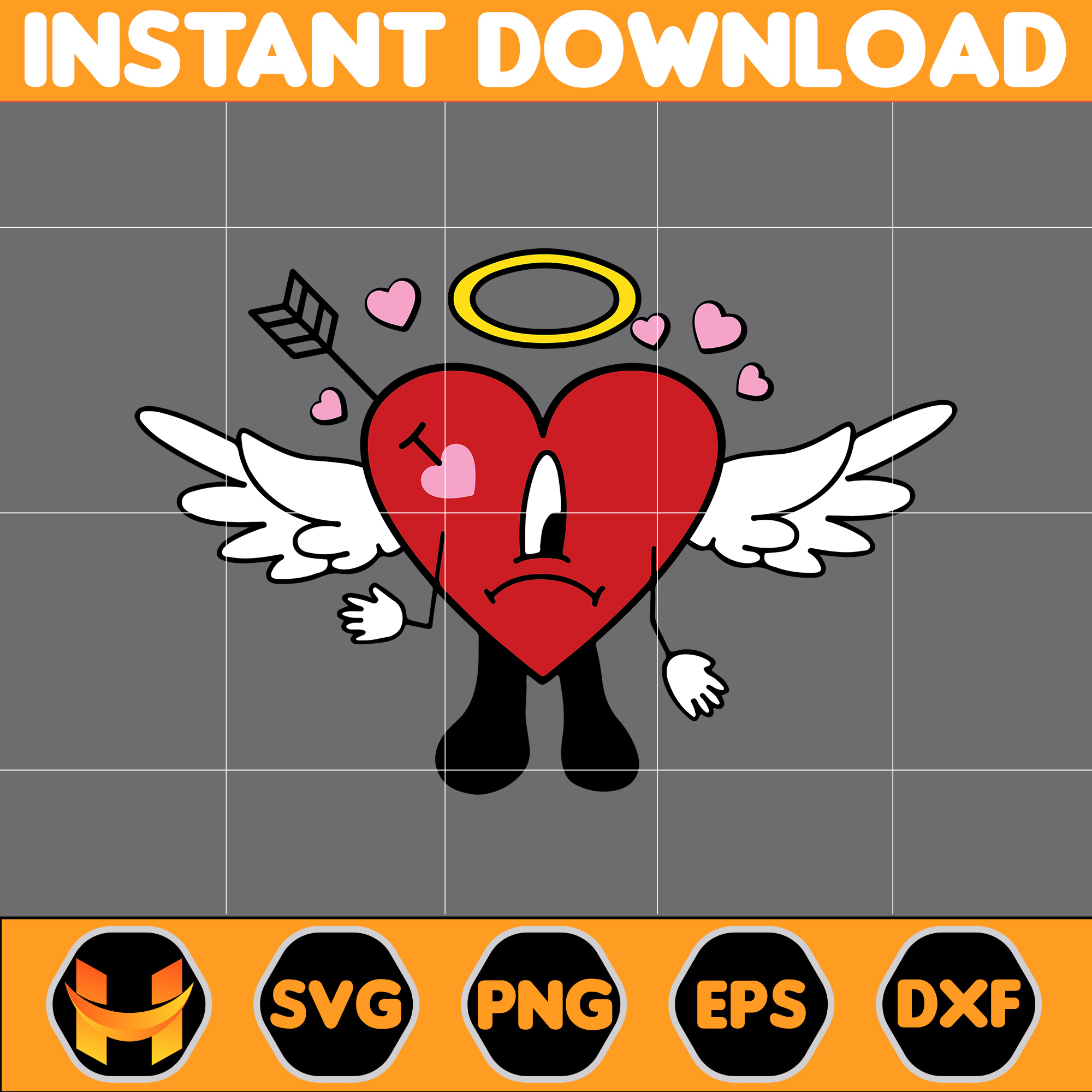 Bad Bunny Valentines Day Svg, Benito Svg, Un Valentina Sin T | Inspire ...
