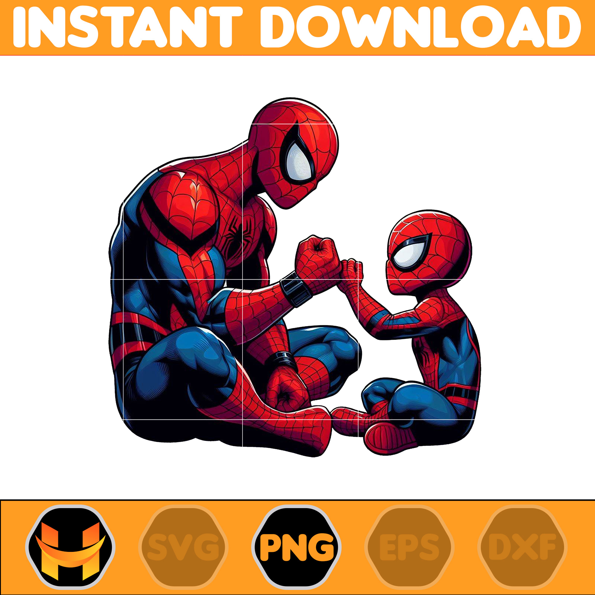 Spider Man Dad And Son Png, Super Hero Dad And Son Png, Fath - Inspire ...
