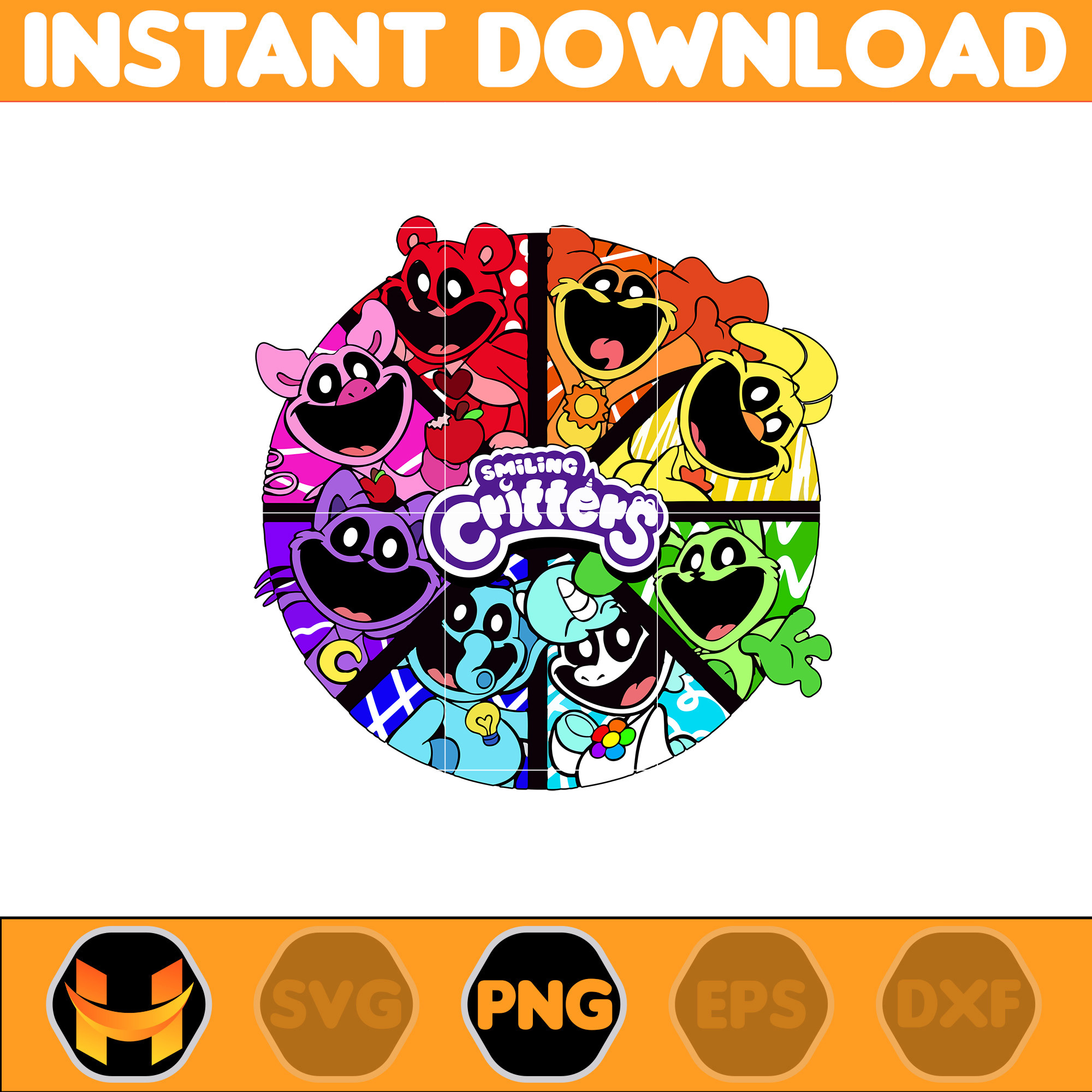 Smiling Critters Png, Poppy Playtime Png, Print Smiling Crit - Inspire ...
