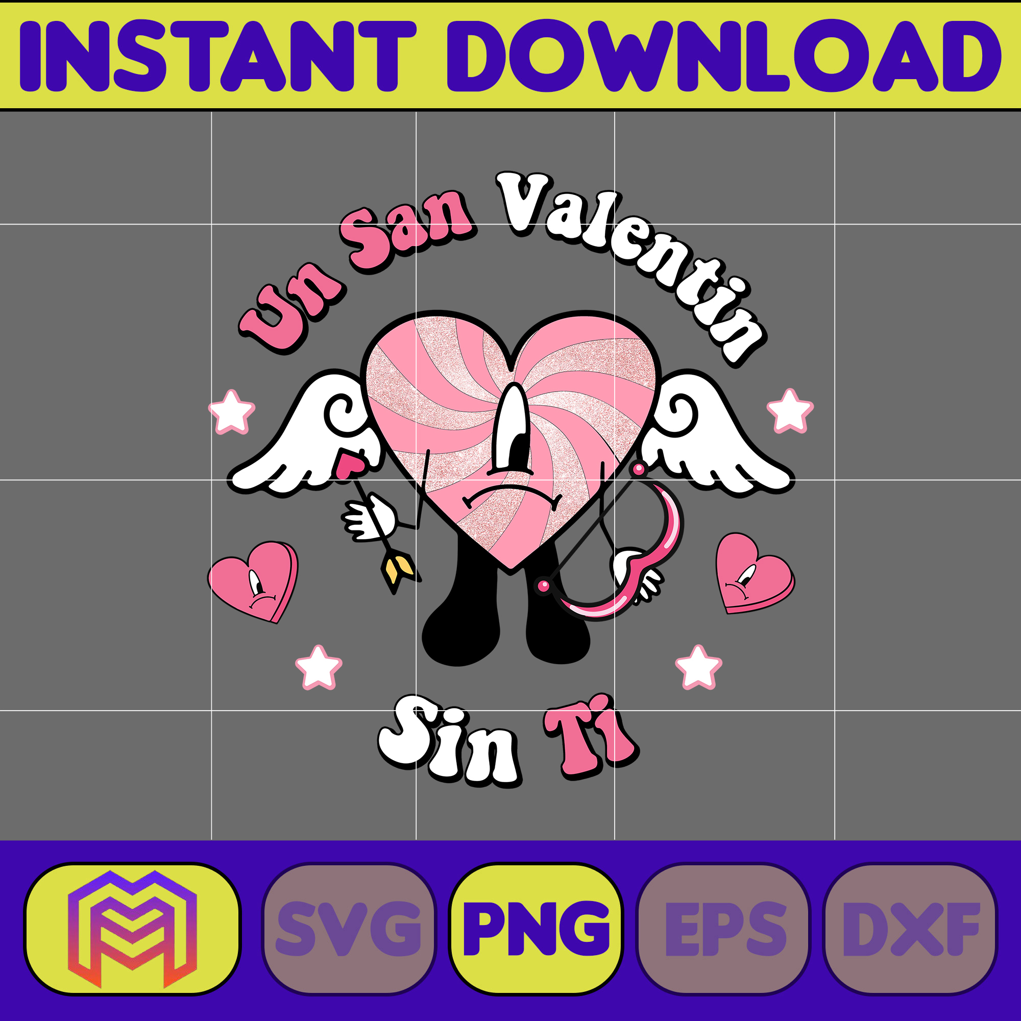 Bad Bunny Valentines Day Png, Benito Png, Un Valentina Sin T - Inspire ...