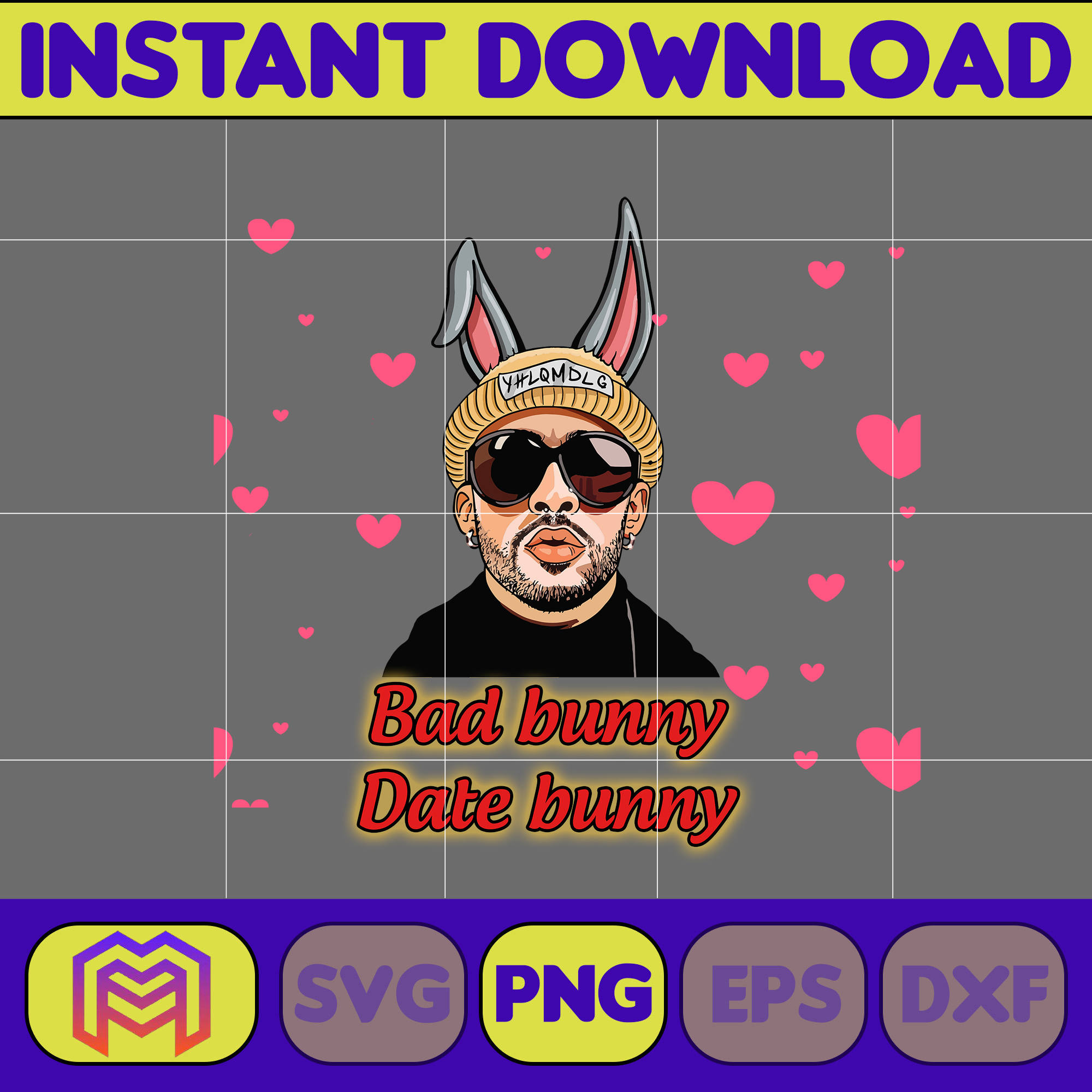 Bad Bunny Valentines Day Png, Benito Png, Un Valentina Sin T | Inspire ...