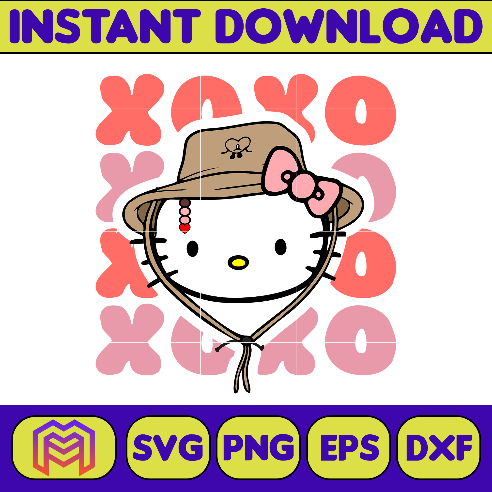 Hello Cats Valentine Svg, Valentines Day Kitty Svg Svg, Kawa | Inspire Uplift