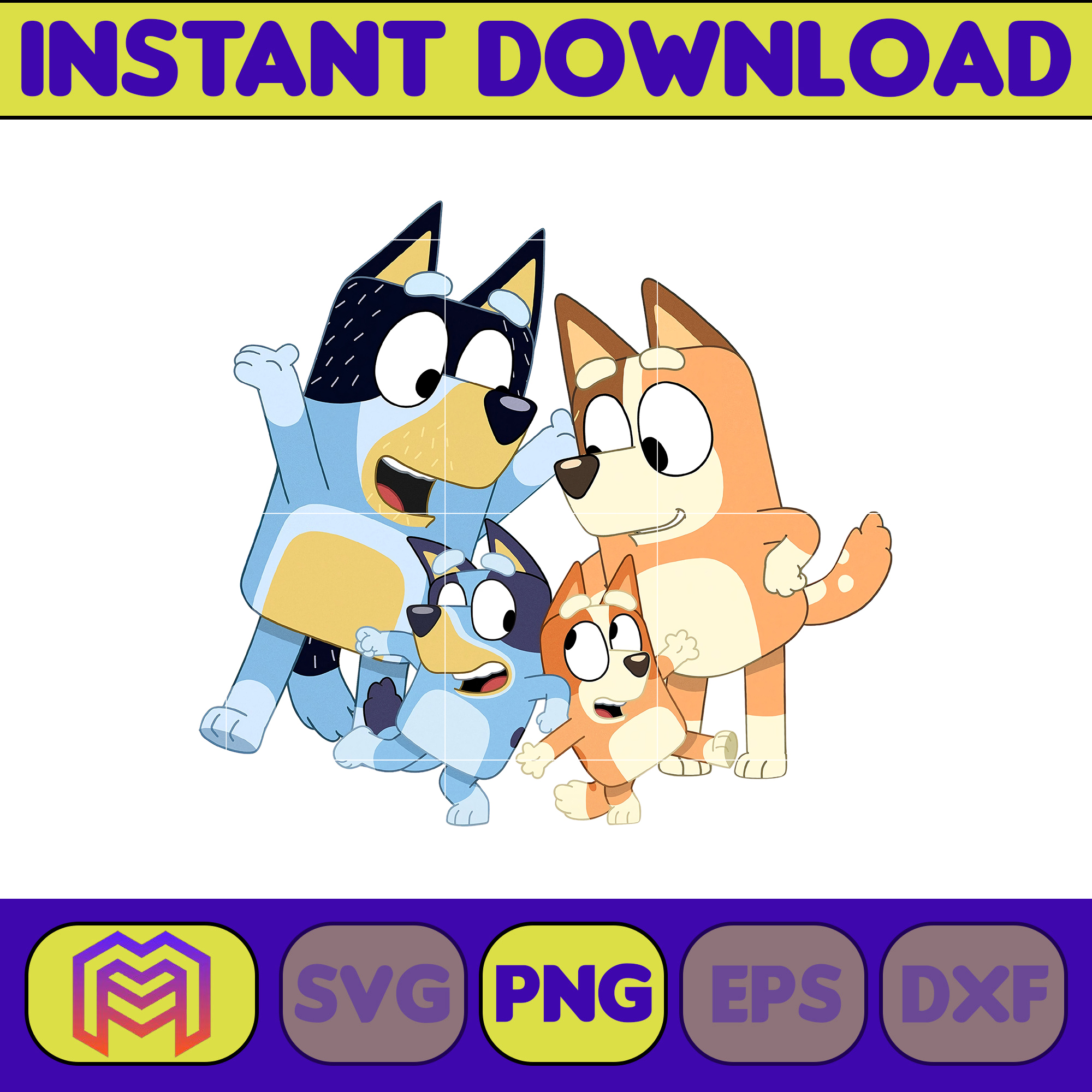 Bluey Family Png, Bluey Png, Bluey Bingo Png, Bluey Mom Png, | Inspire ...