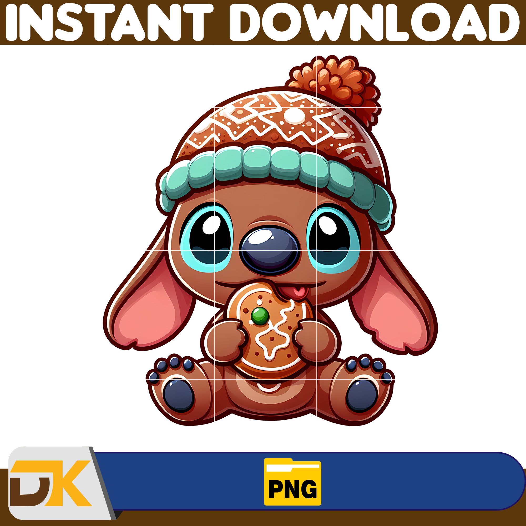 Gingerbread Stitch PNG, Stitch PNG, Christmas Gingerbread Co | Inspire ...